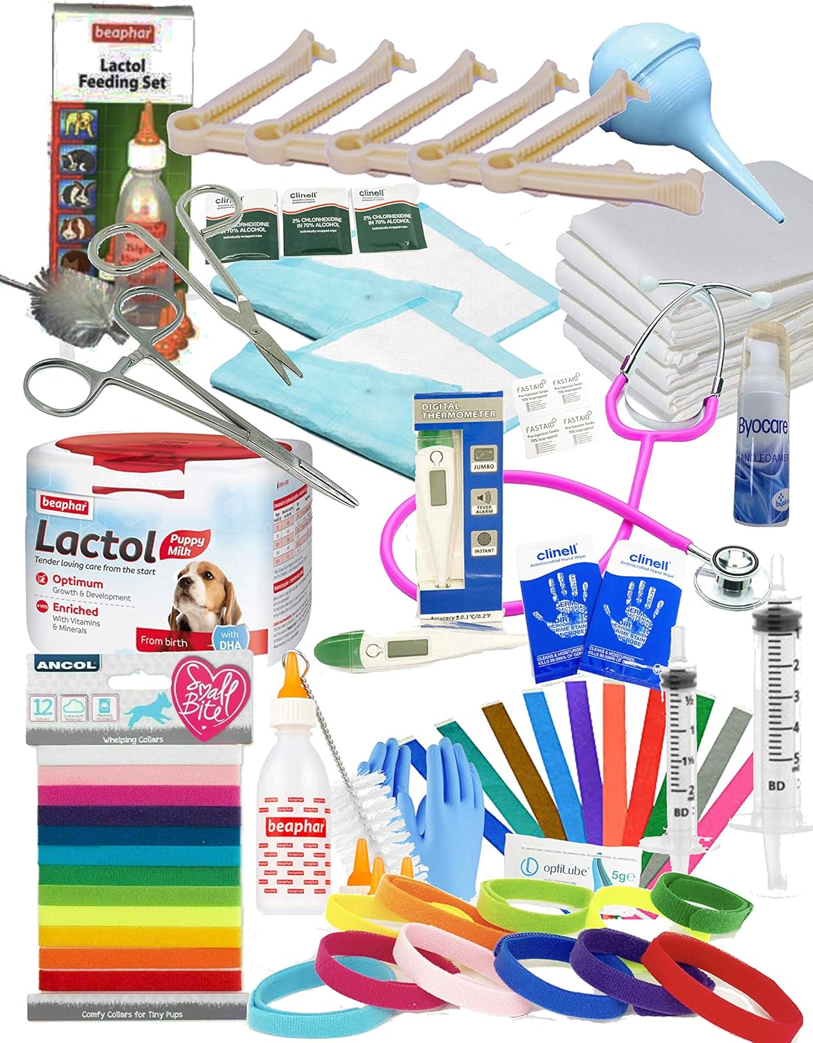 Warwick Whelping Boxes® Deluxe Puppy Whelping kit with 250g Lactol Milk ...