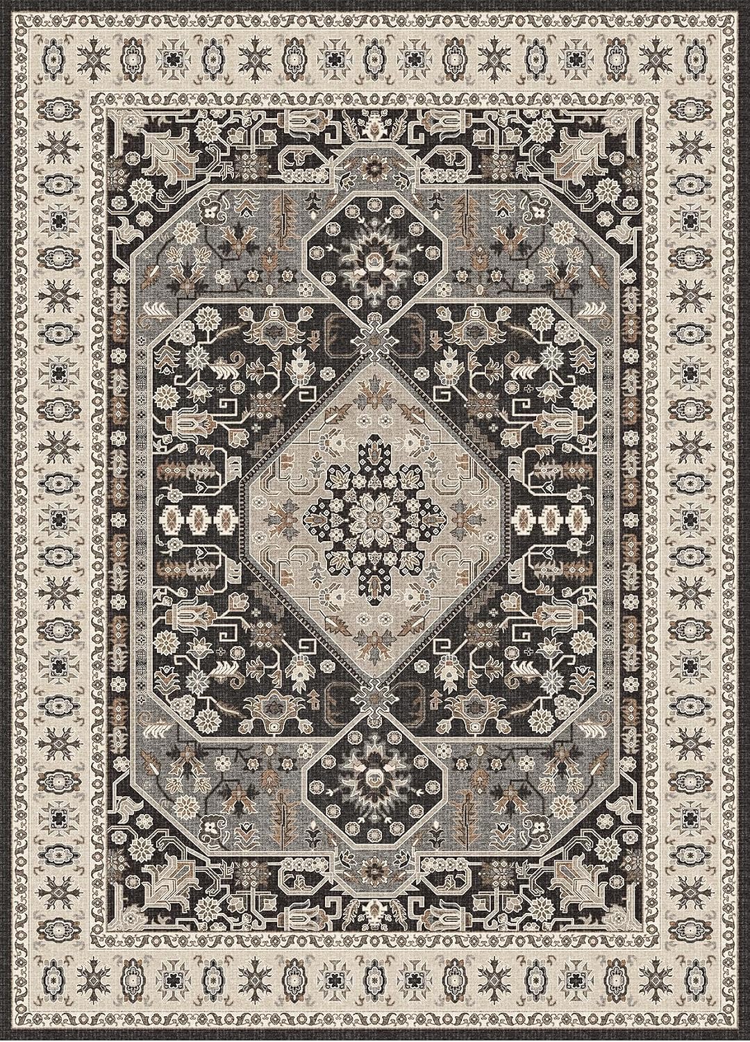 Amazon.com: RUUGME Washable 4x8 Runner Rug - Wide Vintage Kitchen Rugs ...