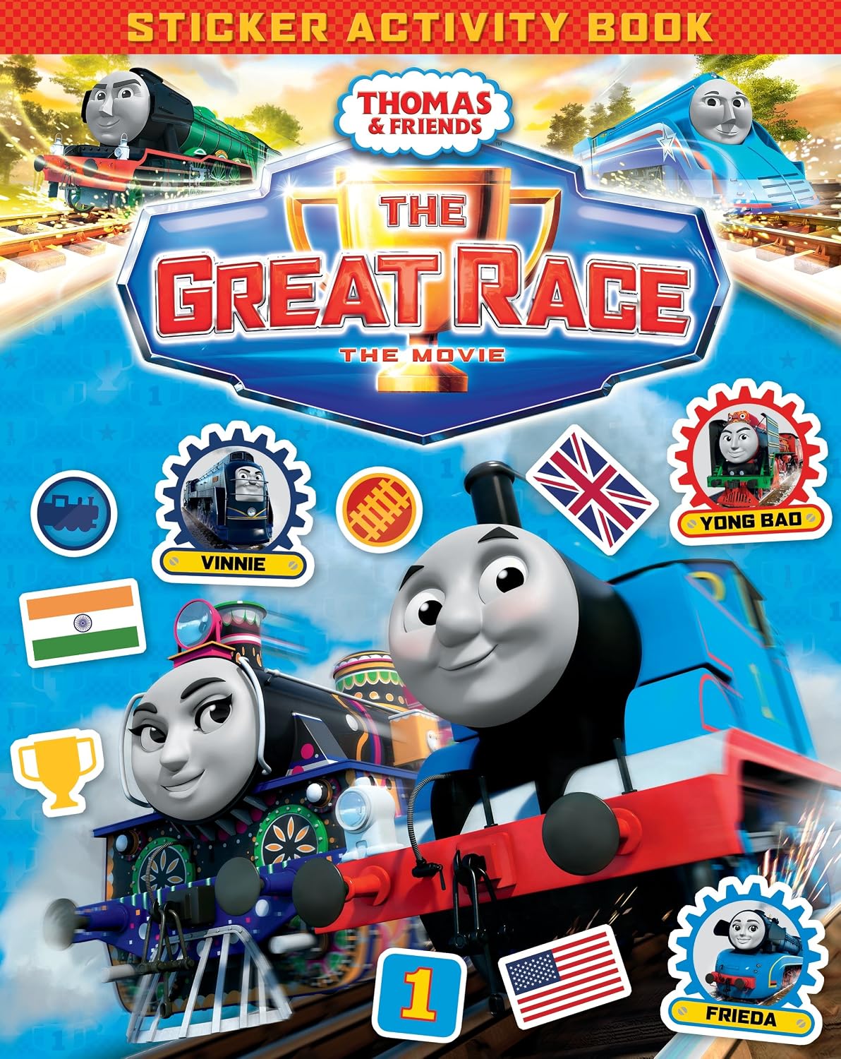 Amazon.fr - Thomas & Friends: The Great Race Movie Sticker Book - UK ...