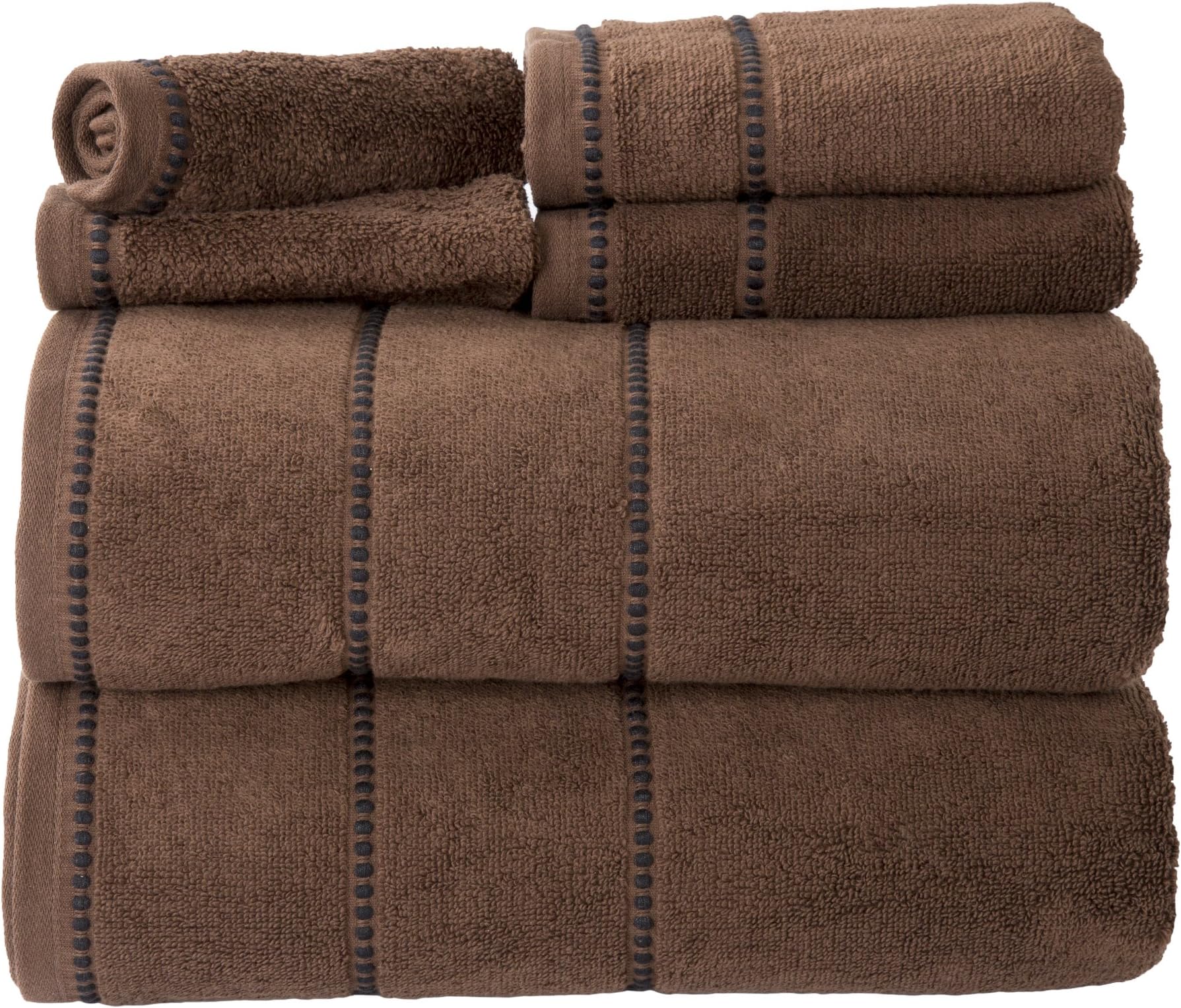 Amazon.com: Jacquotha Soft Hand Towels 4 Pack, Checkered Face Towel Set ...