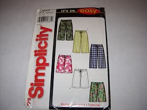 Amazon.com: Simplicity Pattern #5993 SIZE: A (S,M,L,XL)MISSES' & MEN'S ...