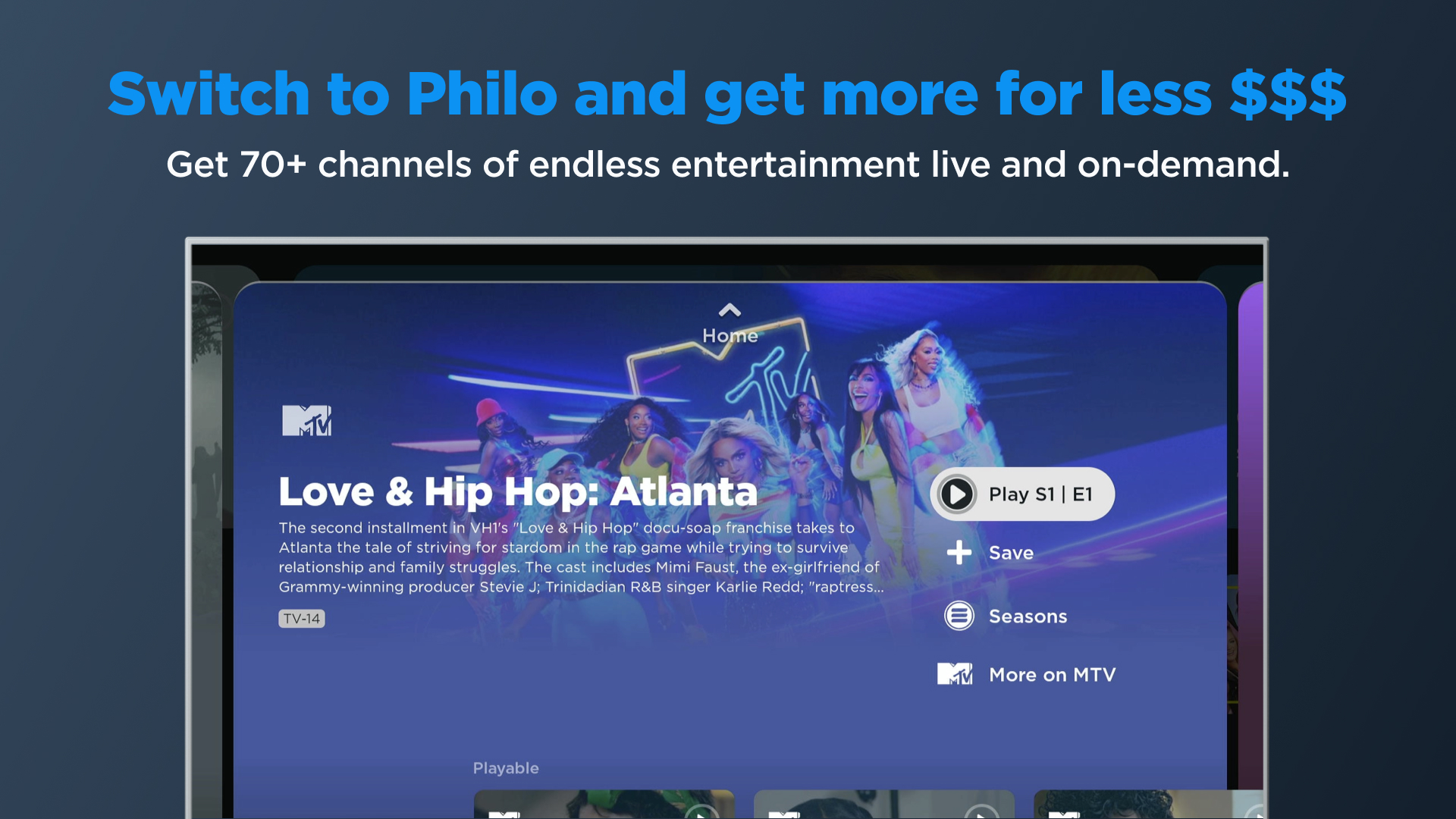 Philo: Shows, Movies, Live TV. - App on Amazon Appstore