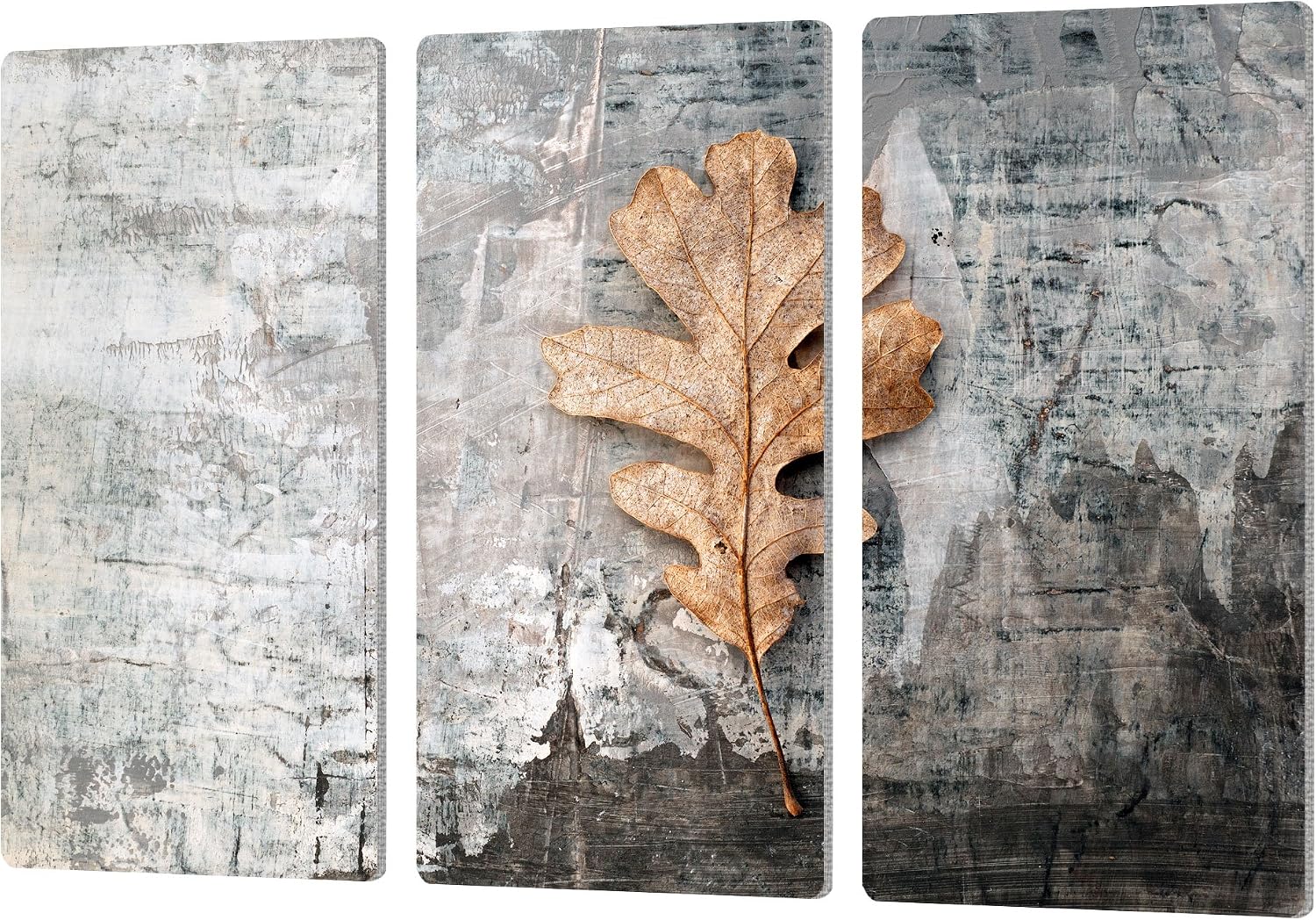 Amazon.com: Elana Ray's Still Life Leaf Artmetalz 3 Piece Aluminum ...