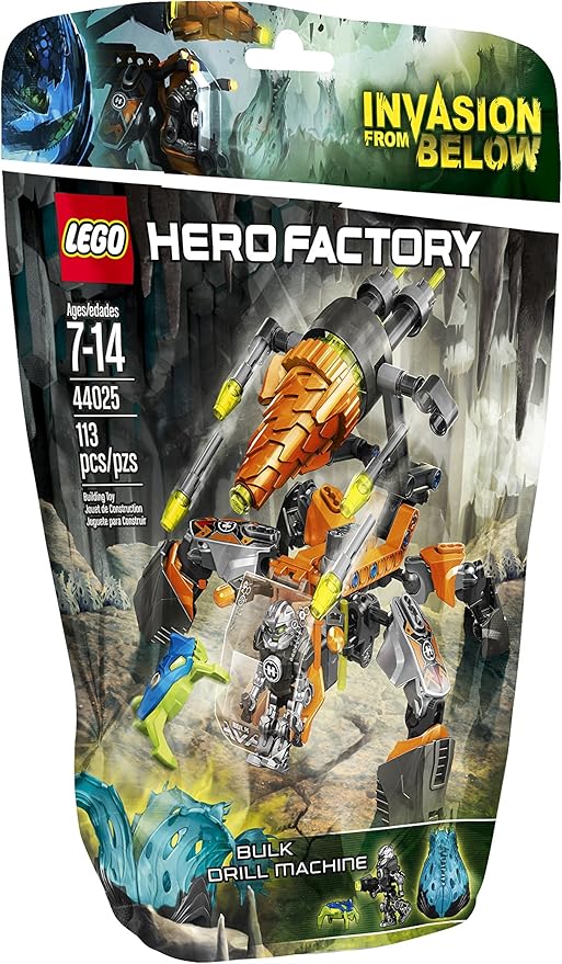 Amazon.com: LEGO Hero Factory Bulk Drill Machine 44025 Building Set ...