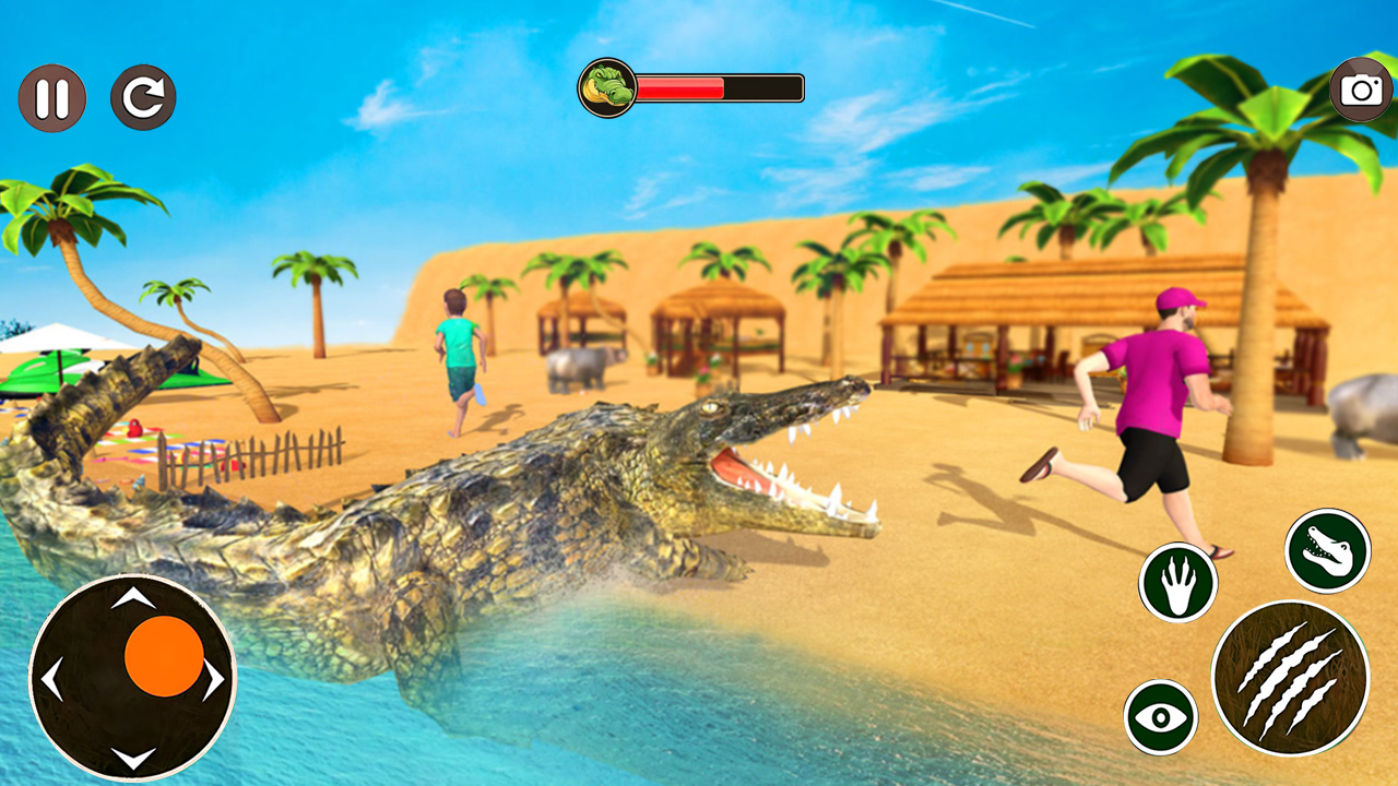 Clash Of Crocodiles Simulator 2024: Hungry Crocodile Games - App on Amazon Appstore