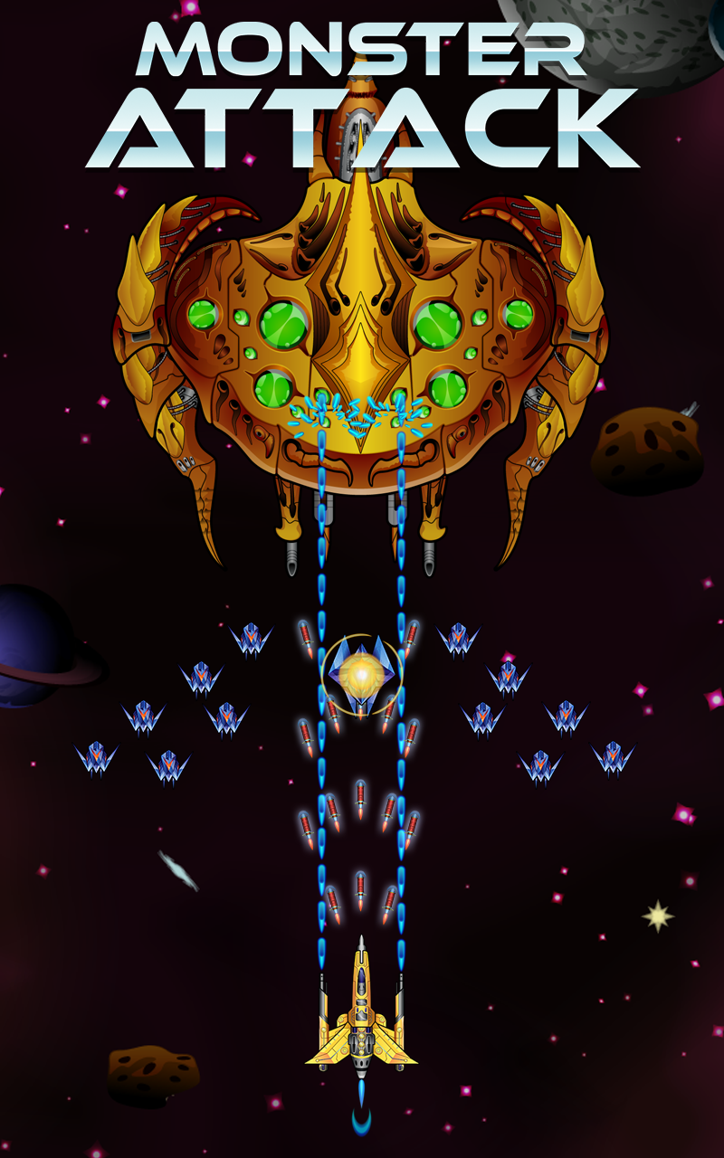 Space Shooter: Monsters Attack - App on Amazon Appstore