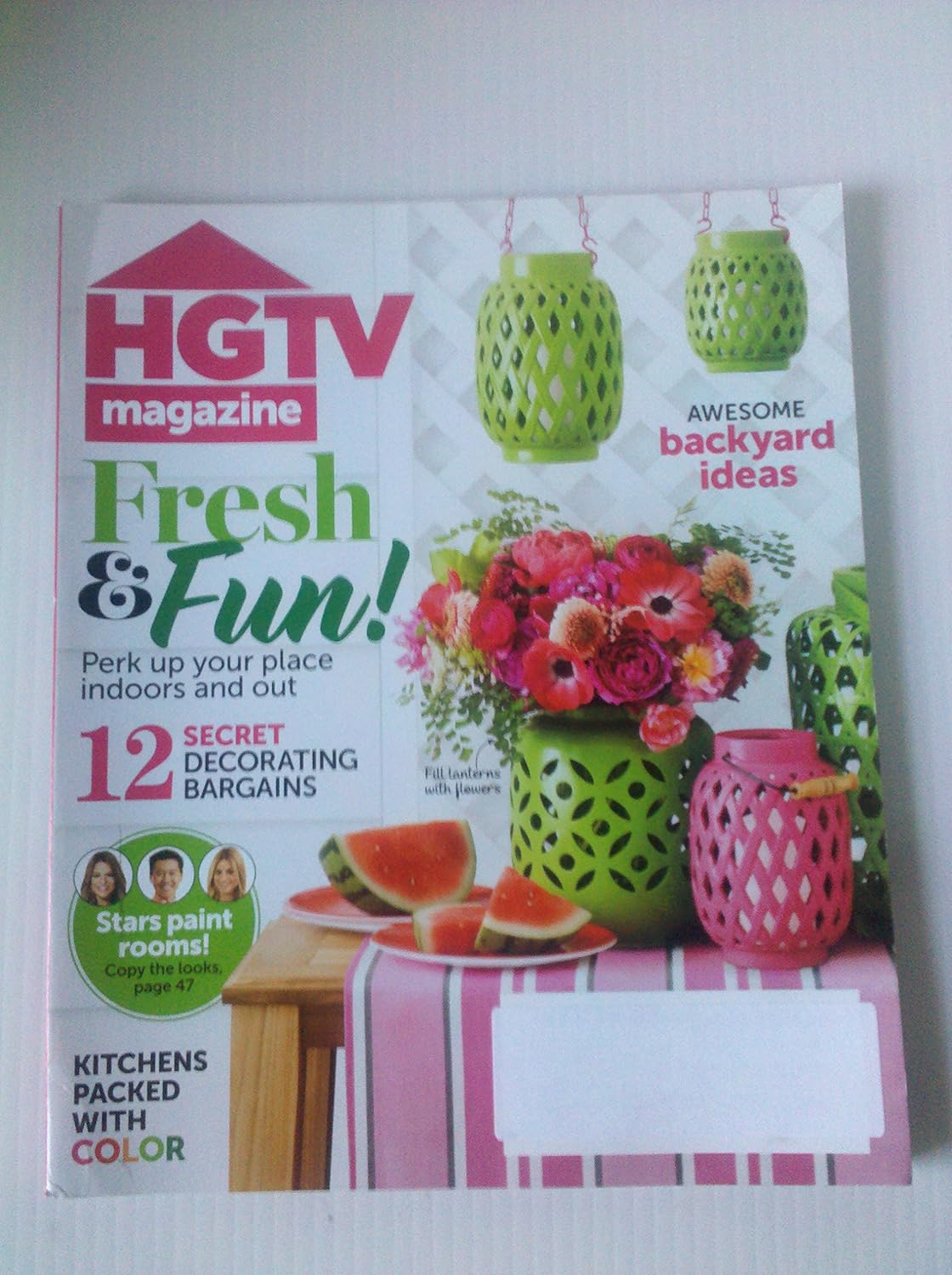 HGTV Magazine July/August 2014: Amazon.com: Books
