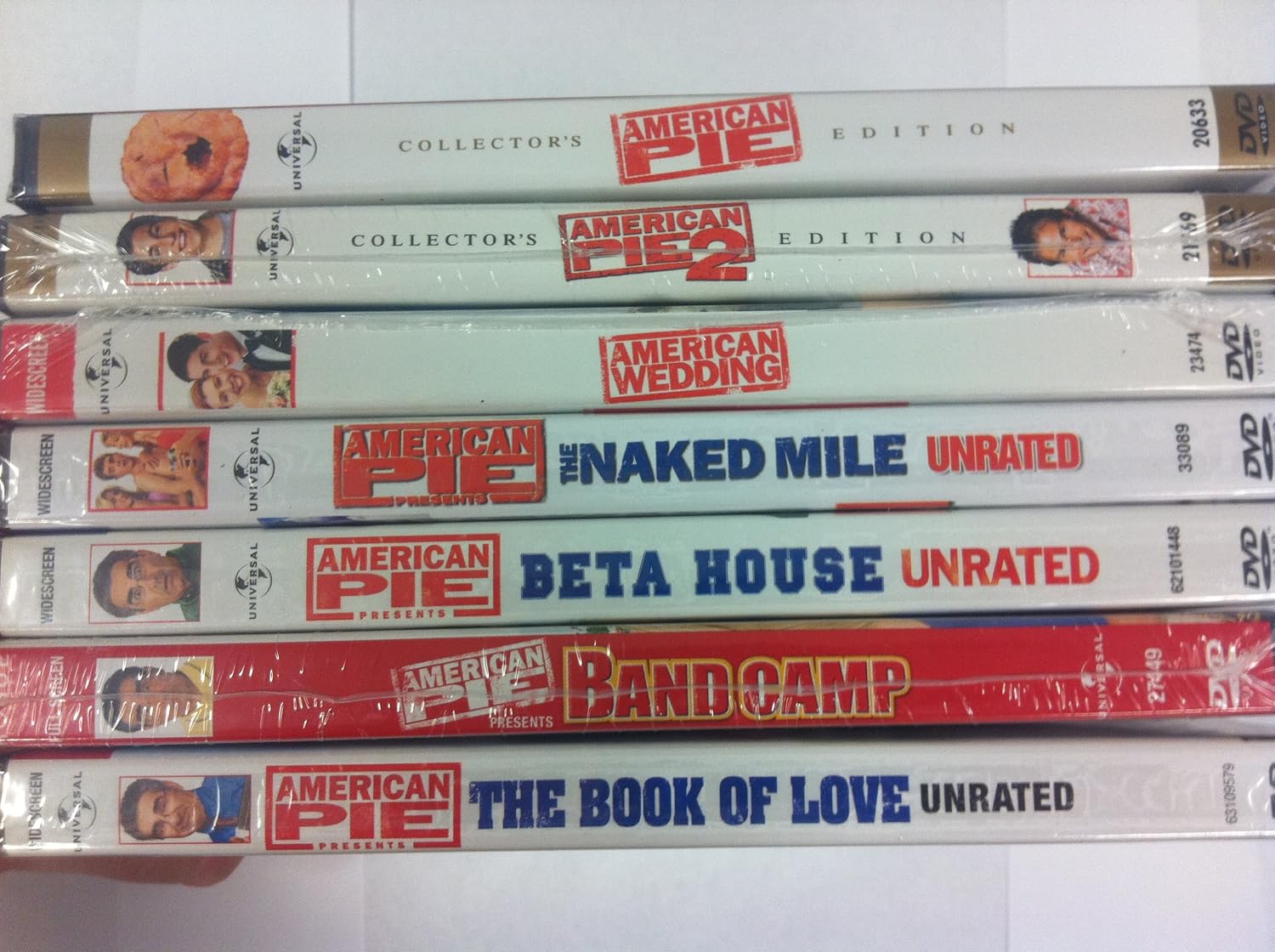 Amazon.com: American Pie 7 Disc Set, Featuring; American Pie 1 and 2 ...