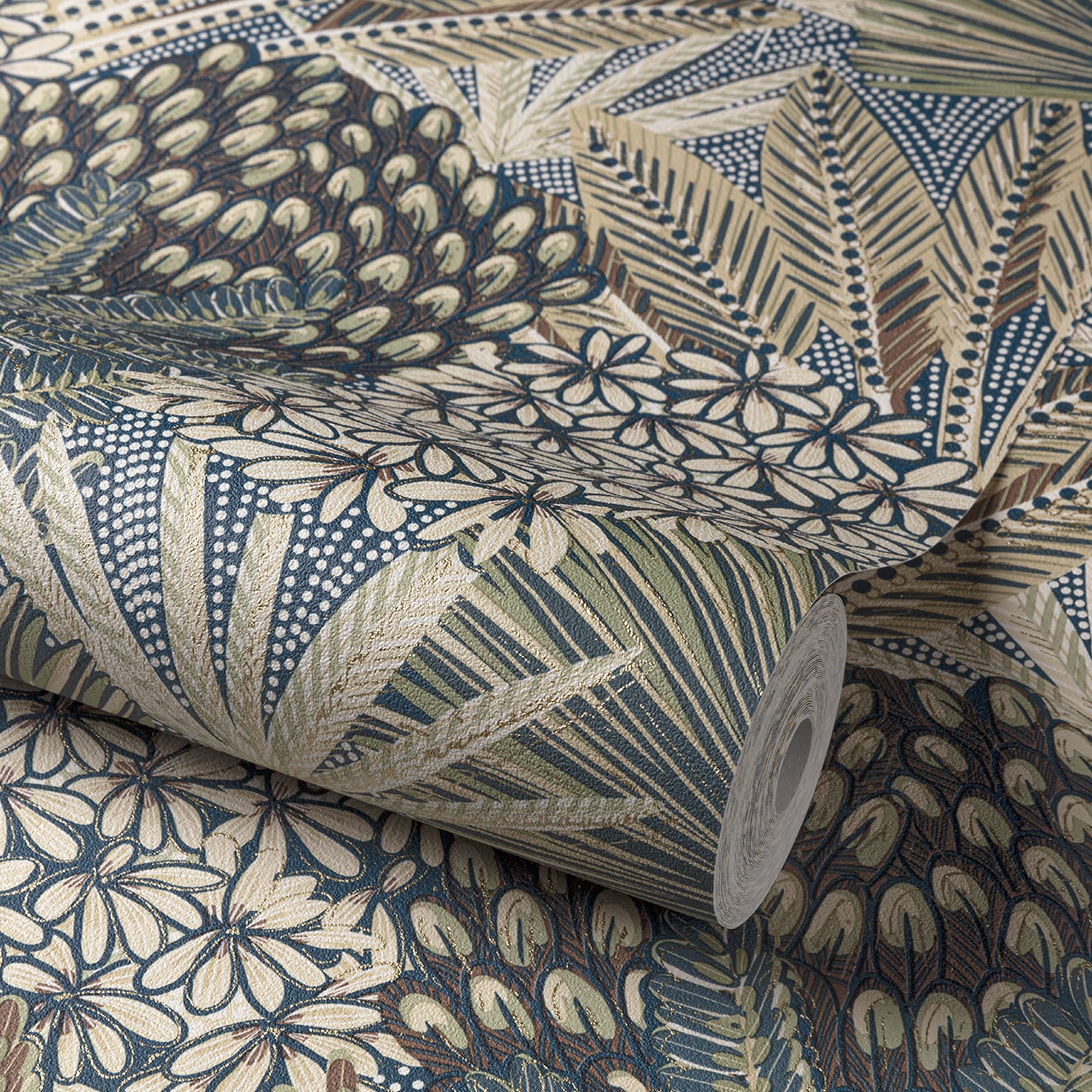 O Grande Papel De Parede Milenko Designer Wallpaper | Missoni
