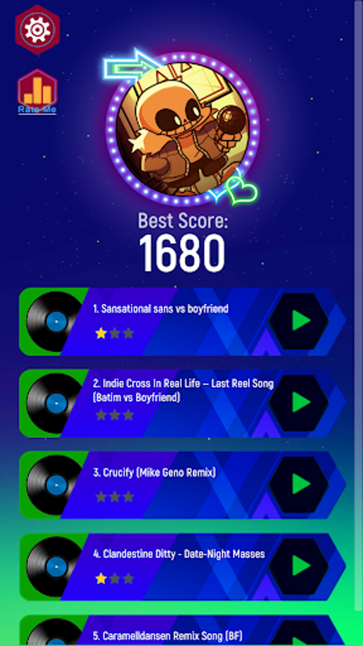 Sans Vs BF FNF Beat Hop tiles - App on Amazon Appstore