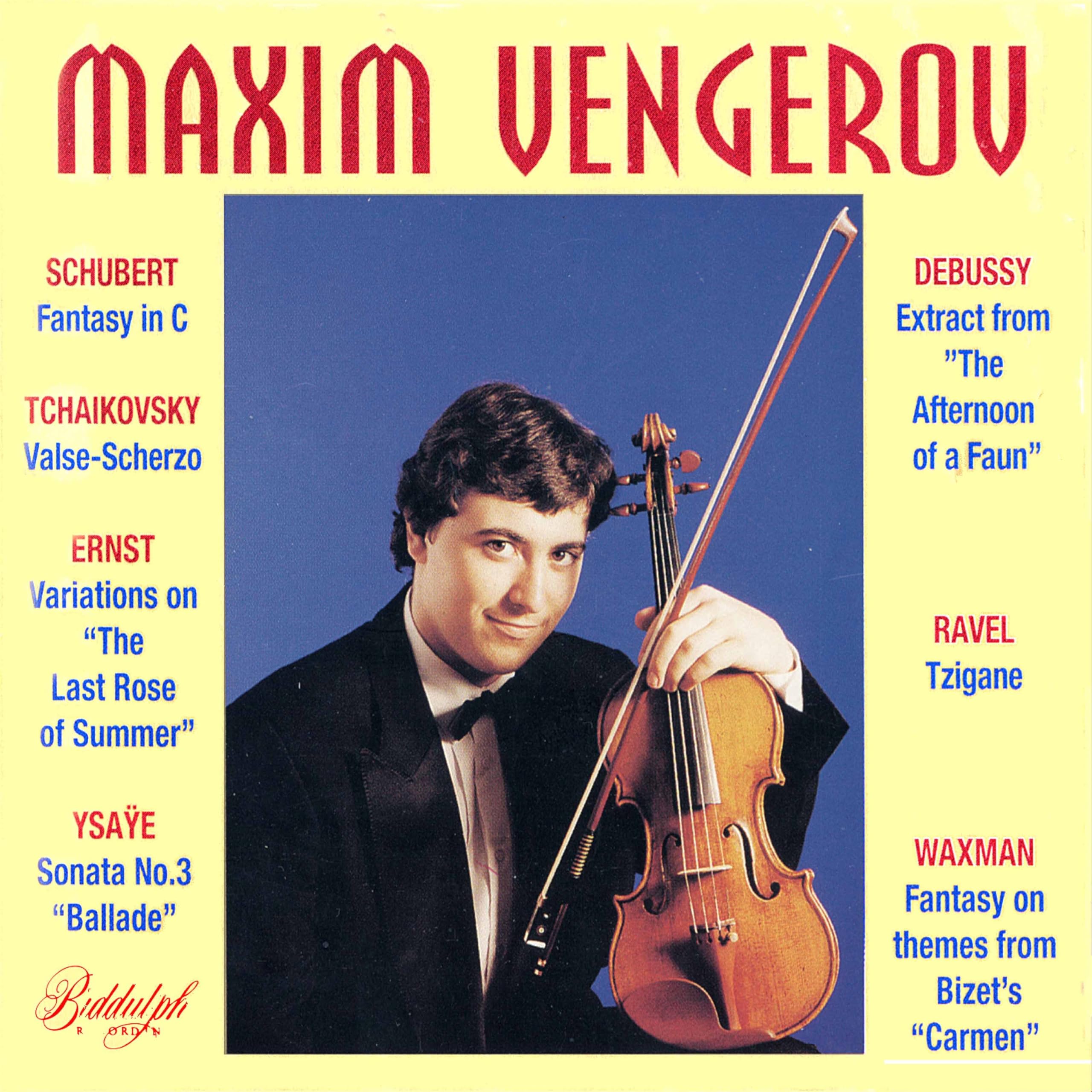 Maxim Vengerov: Amazon.co.uk: CDs & Vinyl