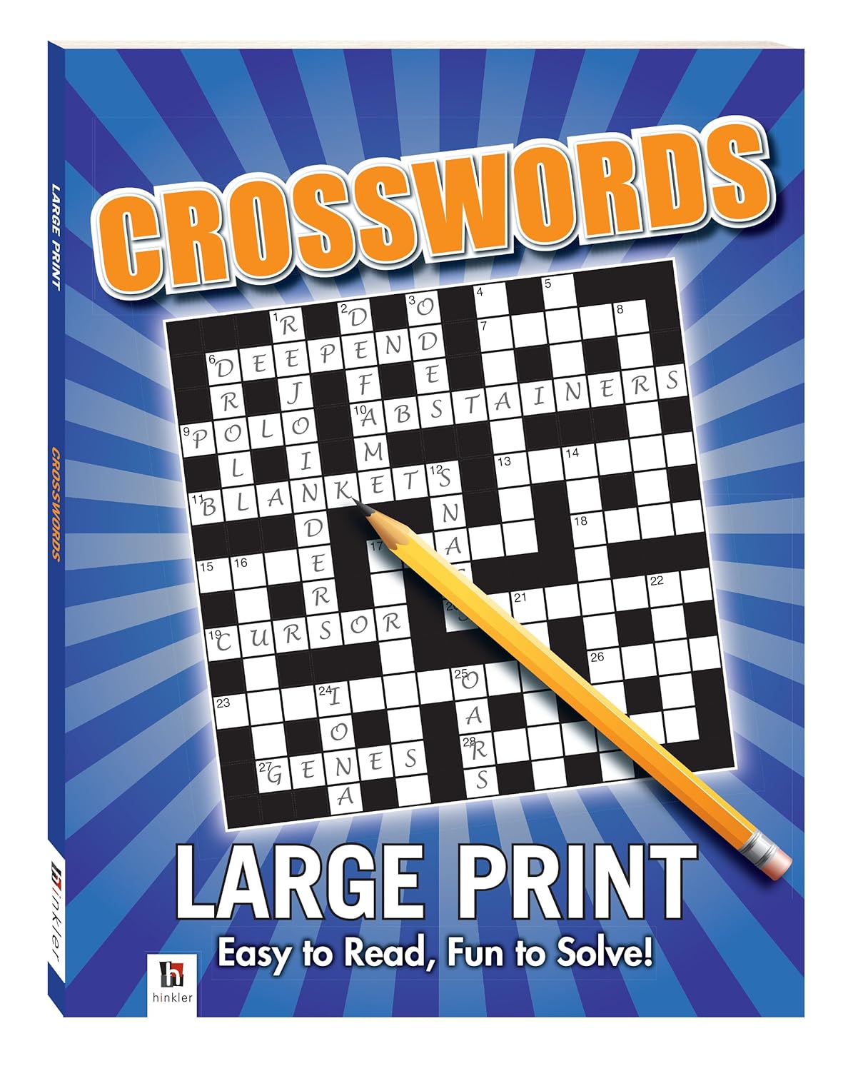 Large Print Crossword: Amazon.co.uk: Hinkler Books: 9781741848298: Books