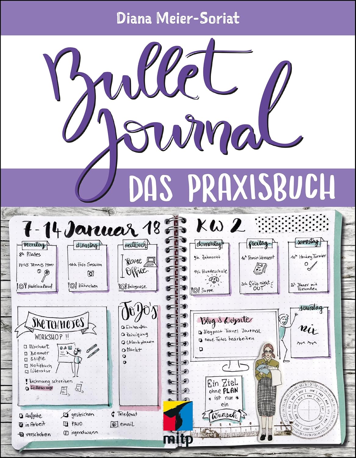Bullet Journal: Das Praxisbuch (mitp Kreativ) - Diana Meier-Soriat ...