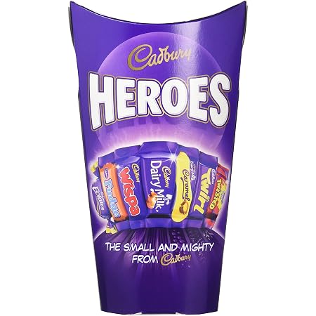 Cadbury Heroes Chocolate Box, 323g (Pack of 6): Amazon.co.uk: Grocery