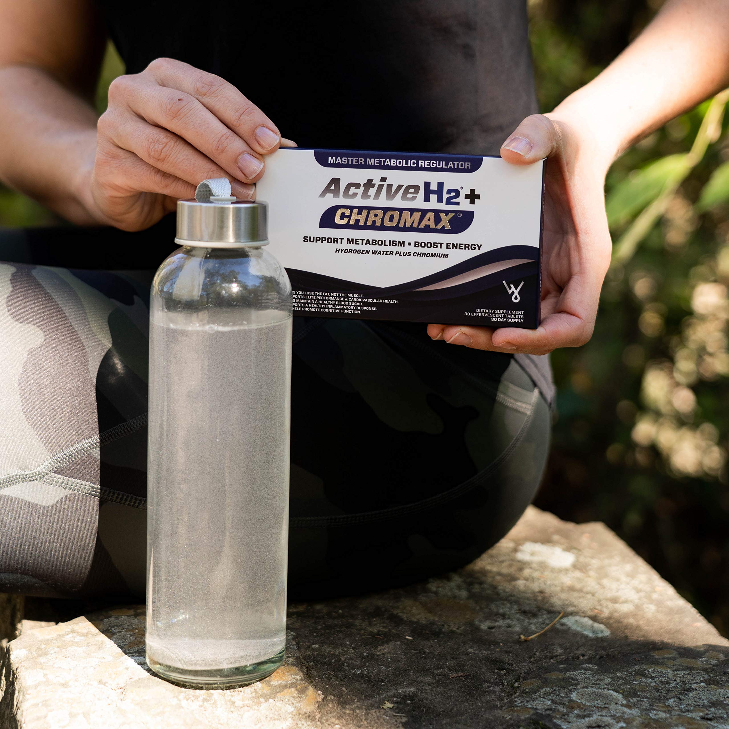 Buy Active H2+ Chromax - Hydrogen Water Tablets Plus Chromium - Balance ...