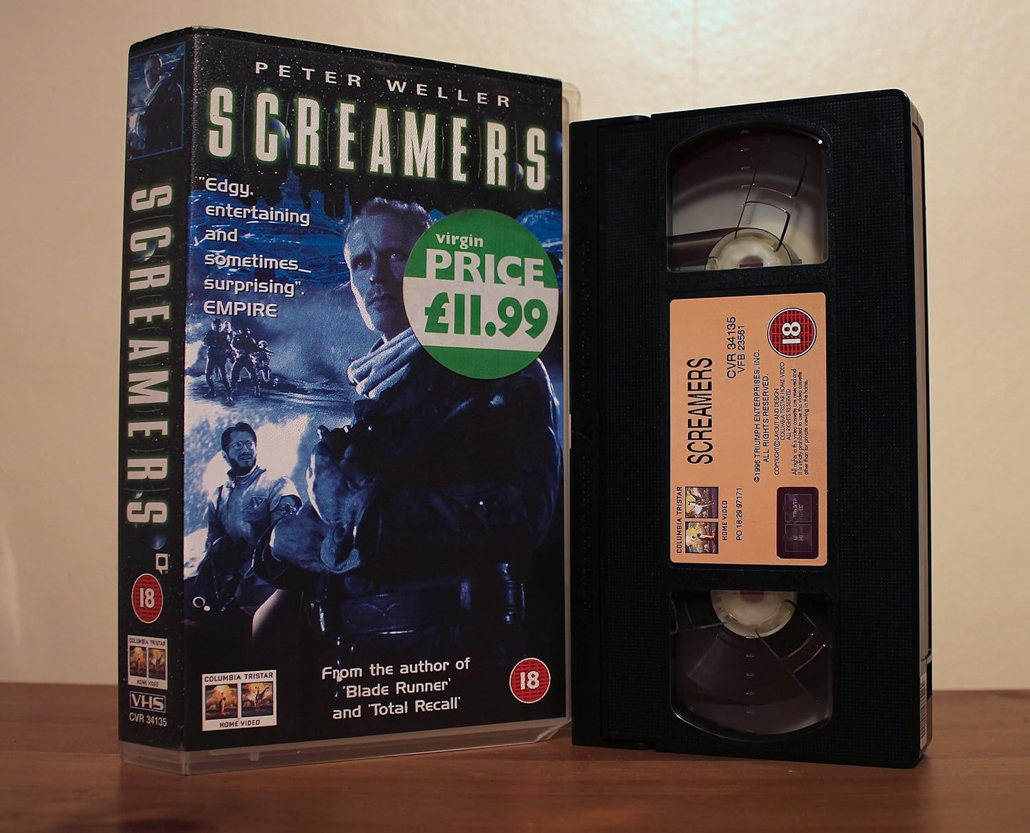 Screamers [VHS] : Peter Weller, Ron White, Roy Dupuis, Charles Powell ...