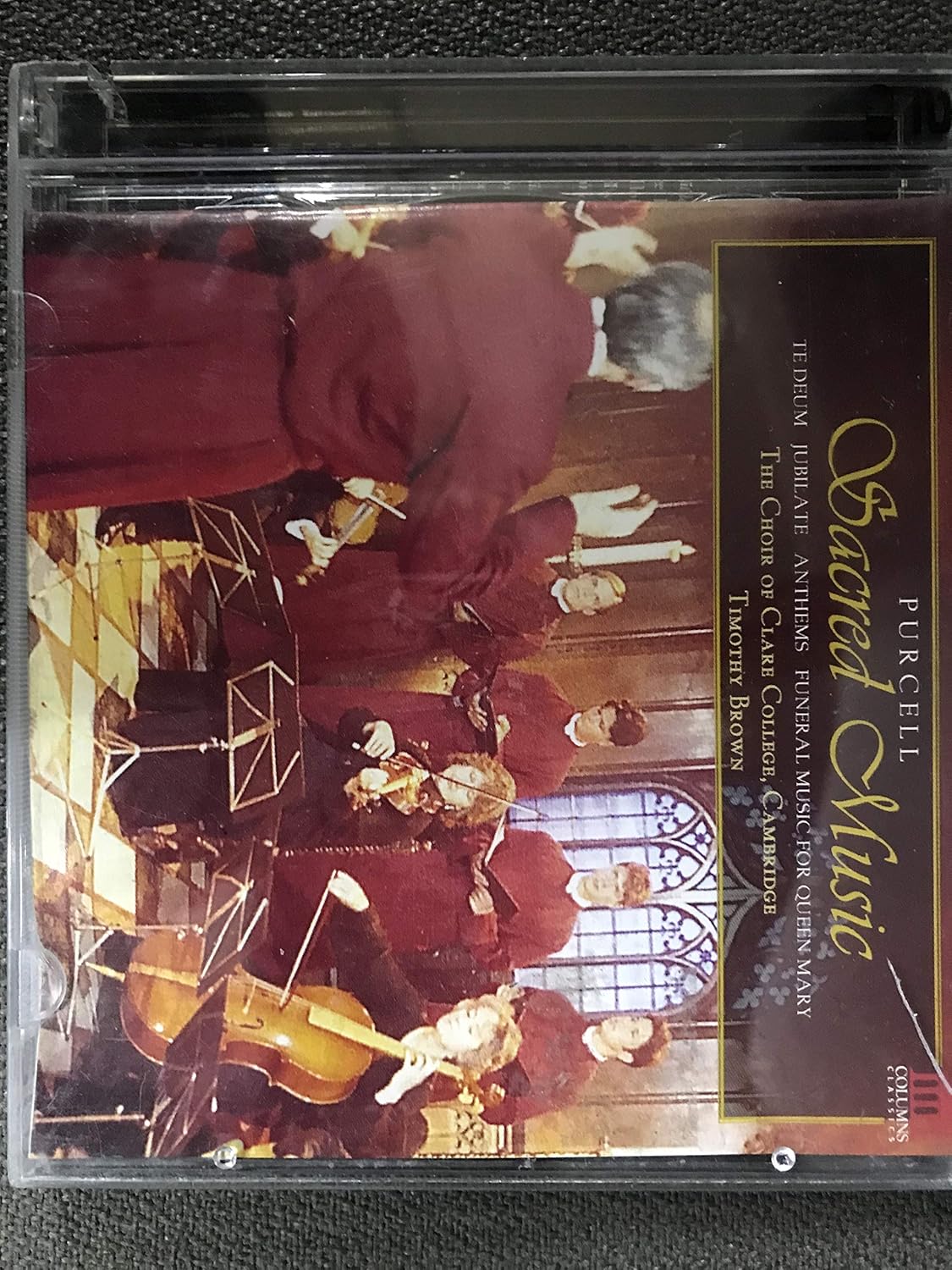 Purcell, Choir of Clare Coll, Brown, Timothy - Sacred Music - Amazon ...