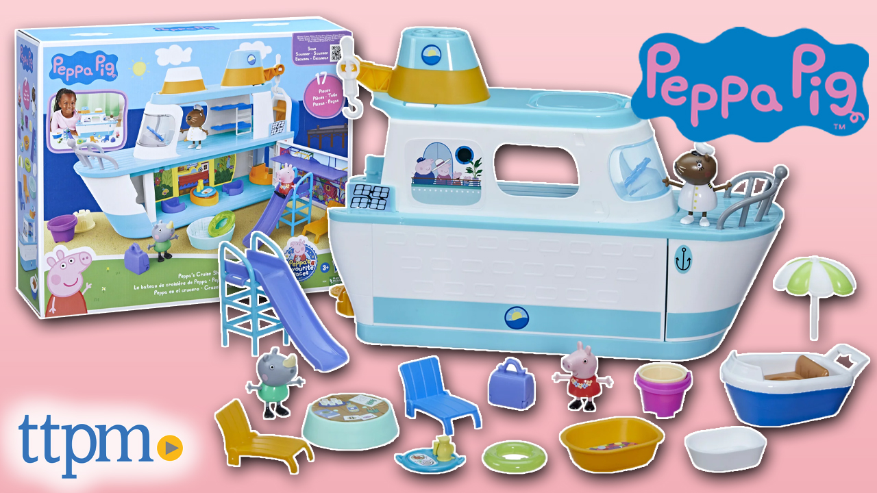 Watch Peppa Pig Cruise Ship from Hasbro on Amazon Live