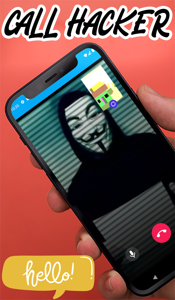 Hacker Anonymous calling you - Video call from hacker and chats ...