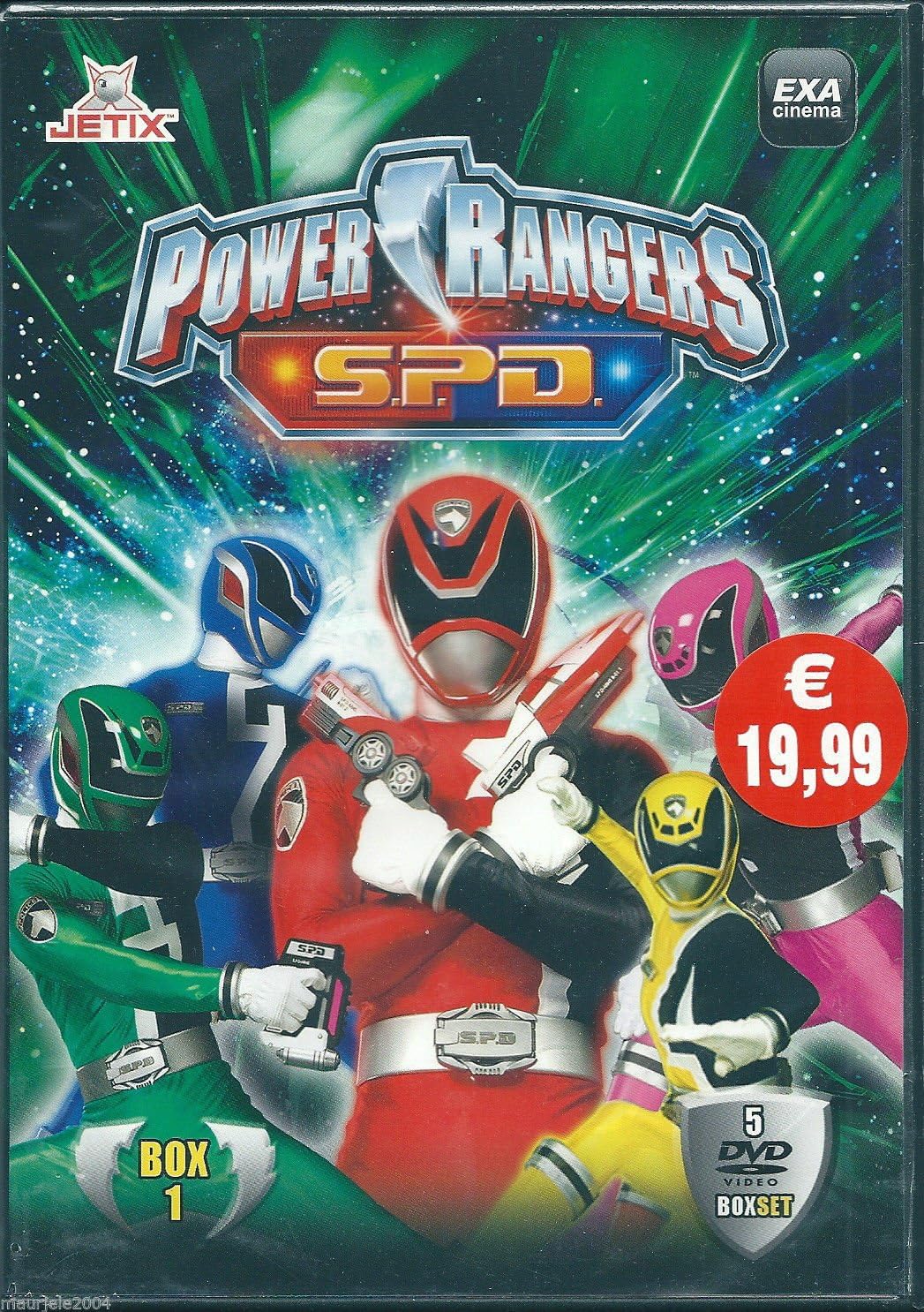 POWER RANGERS SPD-BOX 1/5DVD: Amazon.ca: Movies & TV Shows