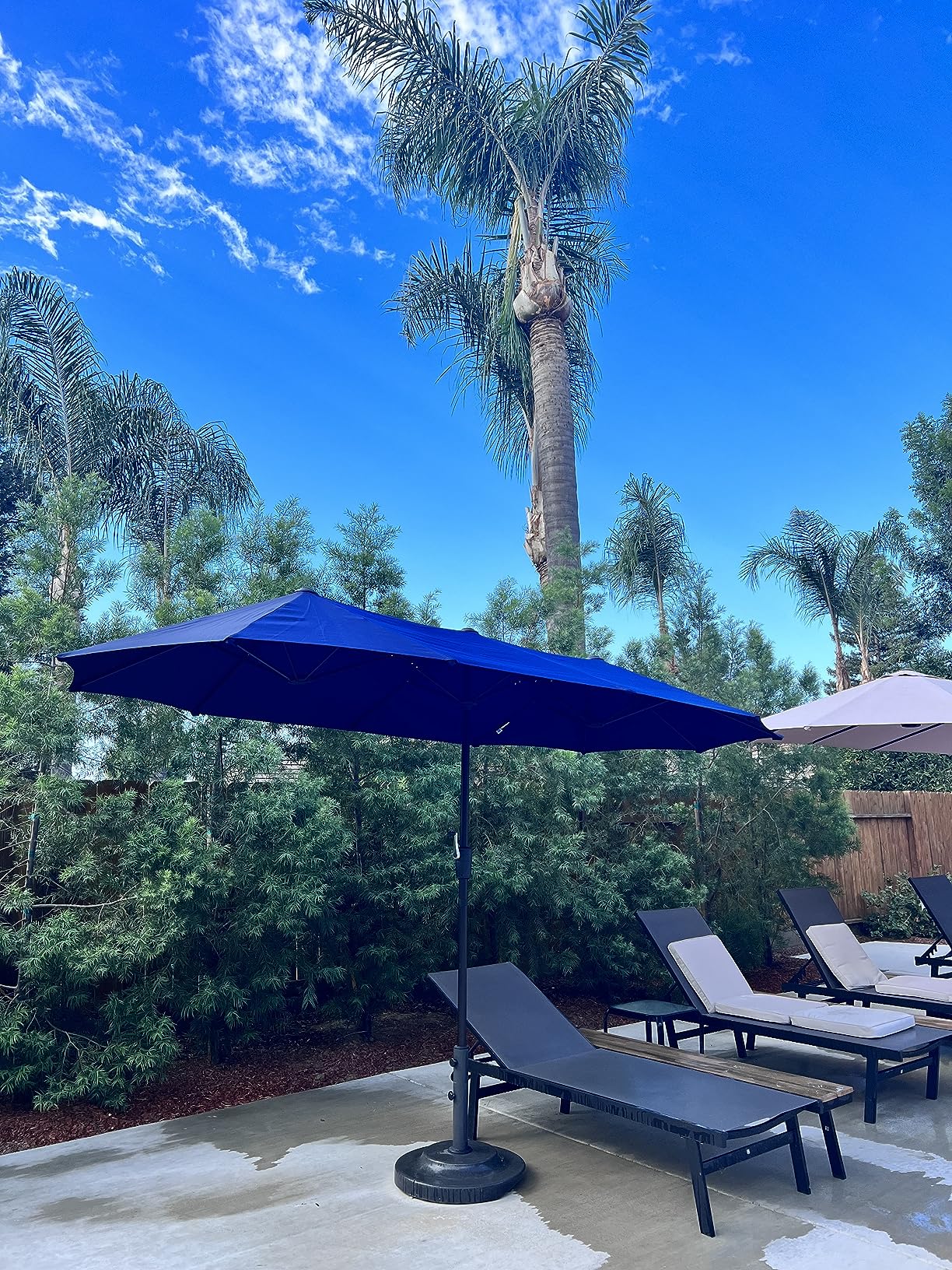 $22/mo - Finance HERA'S PALACE 13ft Rectangle Patio Umbrellas, Large ...