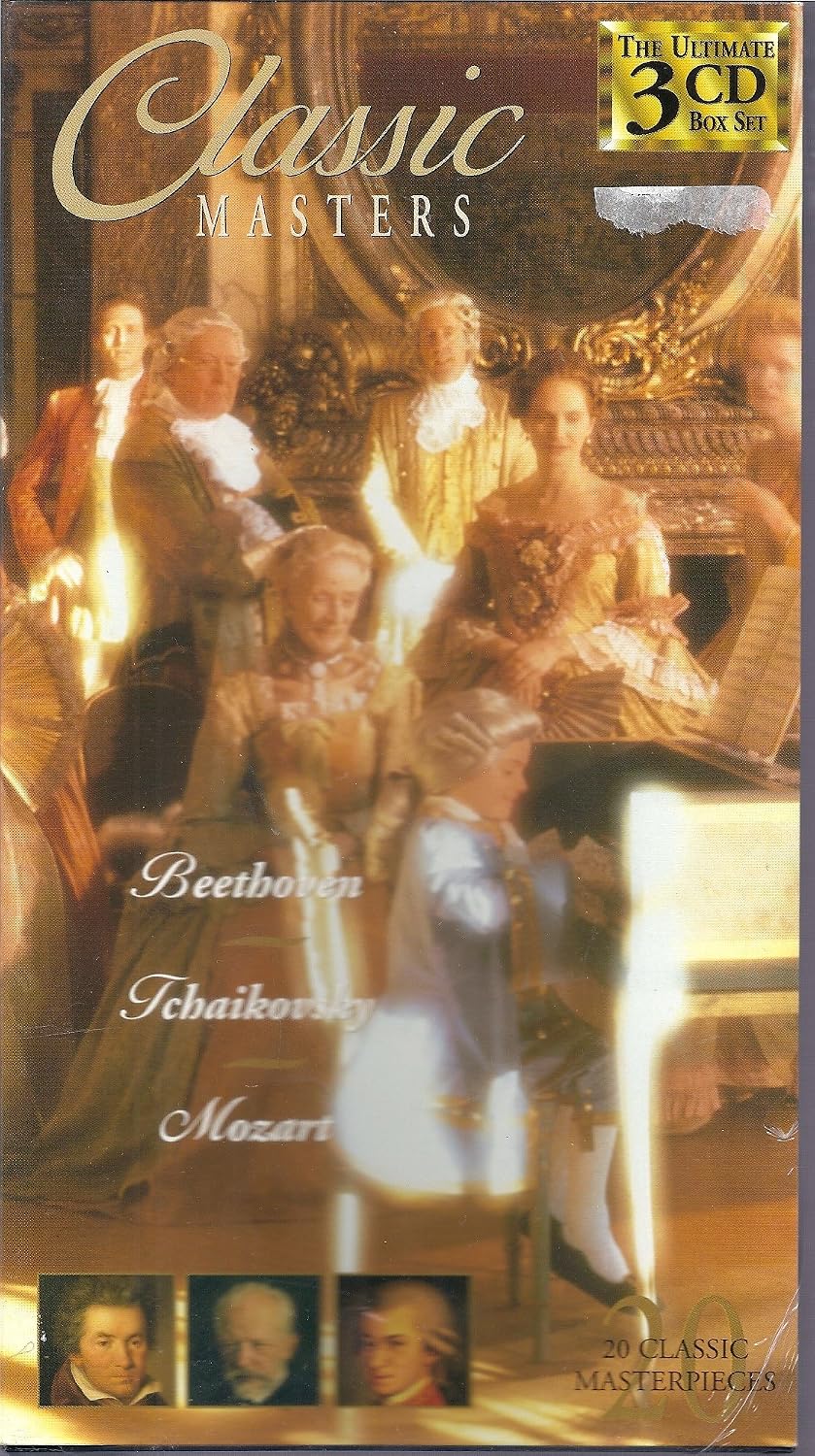 Beethoven, Tchaikovsky, Mozart - Classic masters (Ultimate 3 CD Box Set ...
