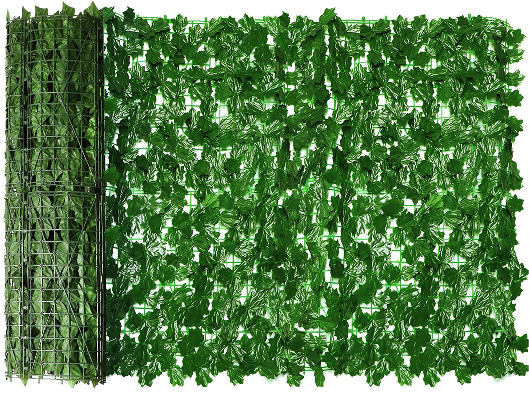 Suninlife Artificial Ivy Privacy Fence 118 x 39 Inch Ivy Fence Privacy ...