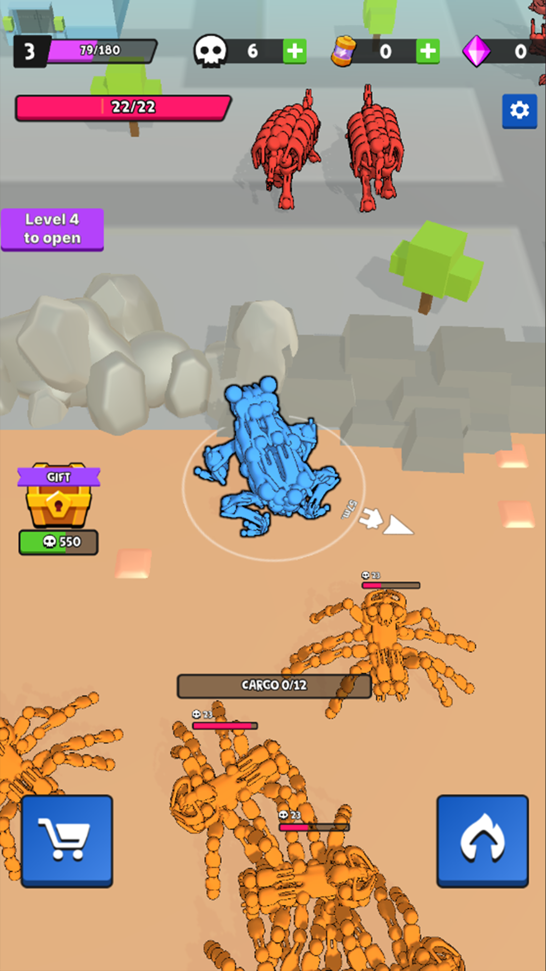 Stickman Eater: Fighting games - attack the enemy - App on the Amazon ...