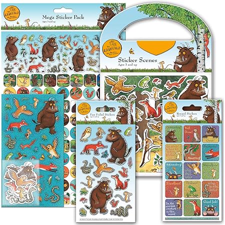 Amazon.com: Paper Projects 01.70.06.140 The Gruffalo Sparkly Reusable ...