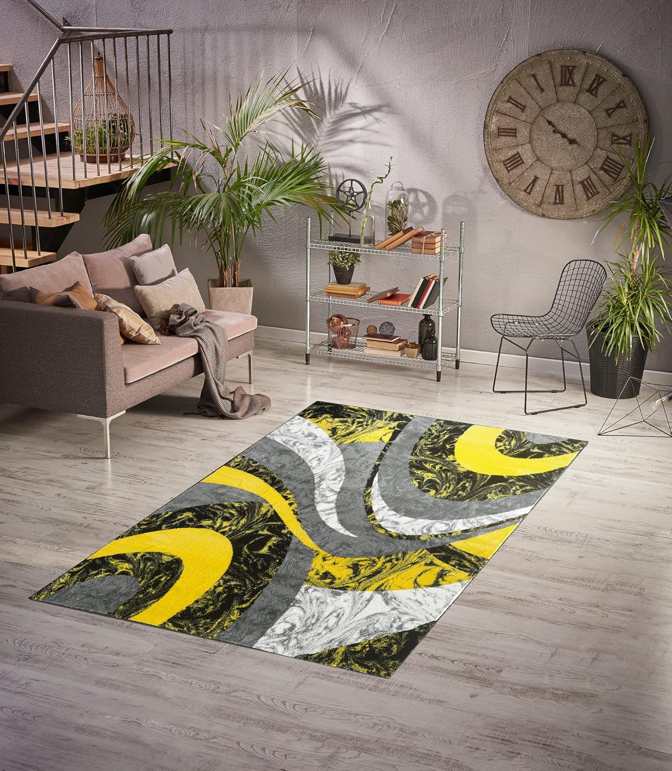 Amazon.com: Yafa Home Fashion Area Rugs for Living Room Bedroom Soft ...