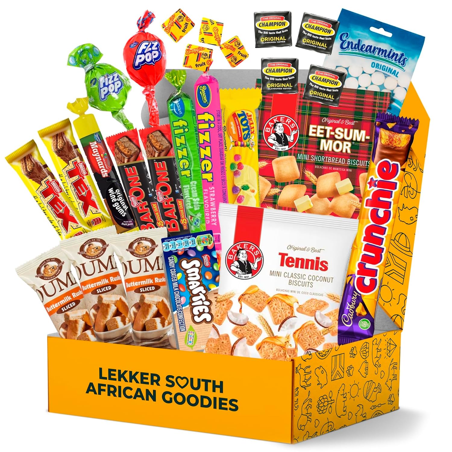 Amazon.com: Exotic South African Snacks Box | 26 Authentic Treats with ...