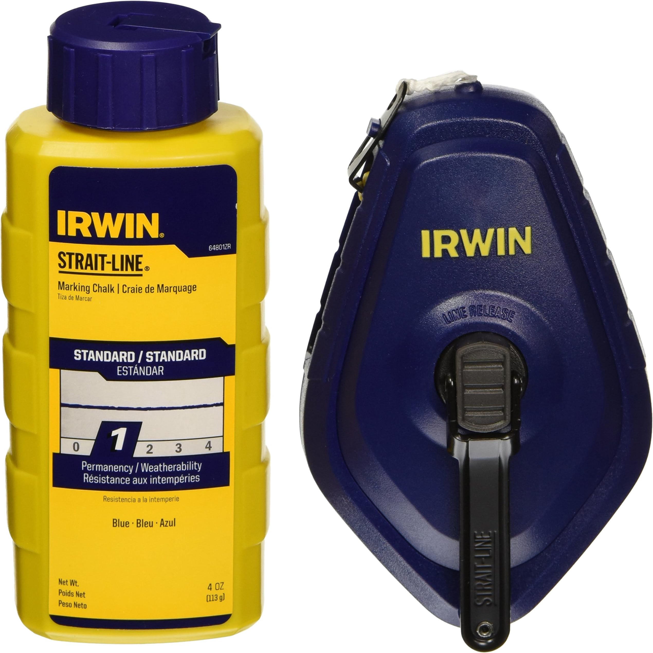 Amazon.com: Irwin Tools Strait-Line 1932883 IRWIN Speedline Chalk Reel ...