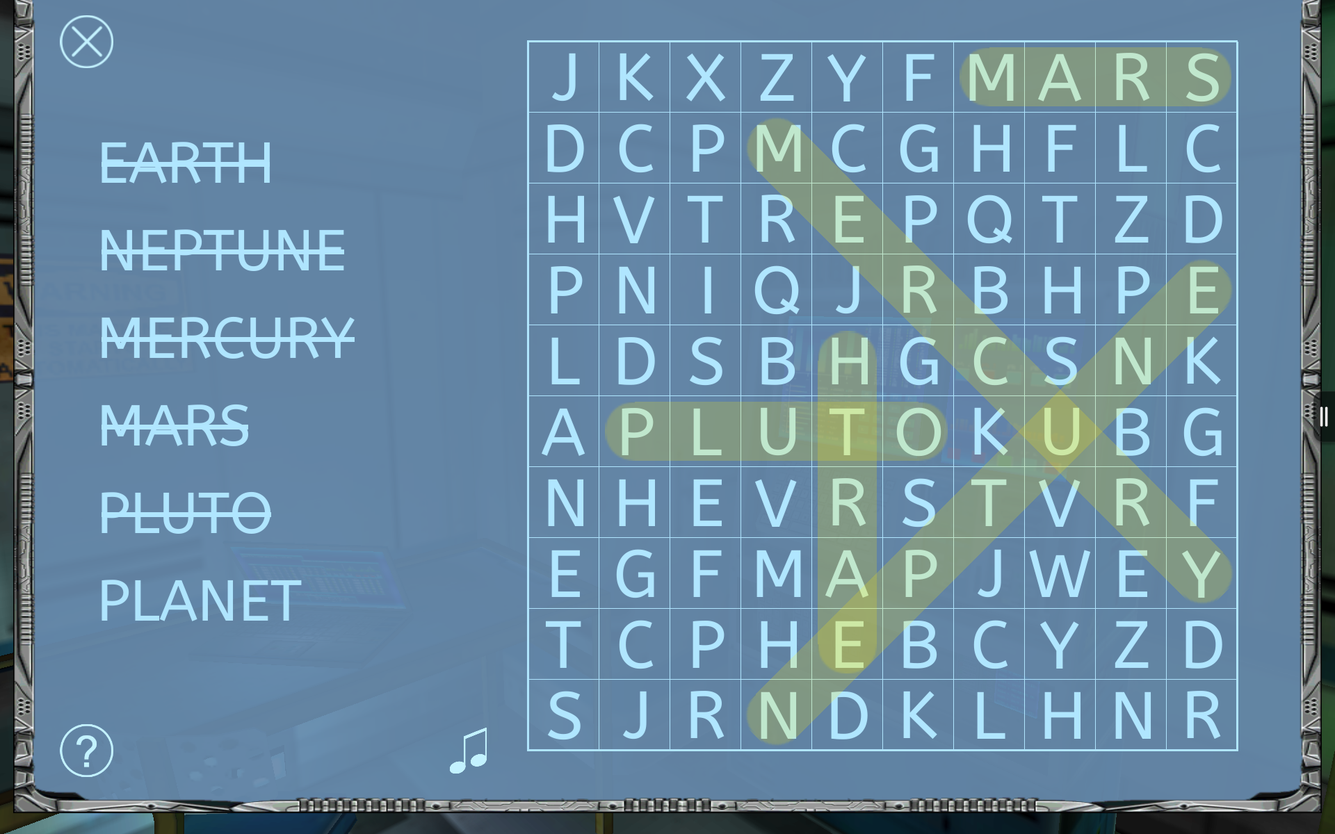 Intergalactic Word Search Free : Kids Word Find Puzzle Game With Space ...