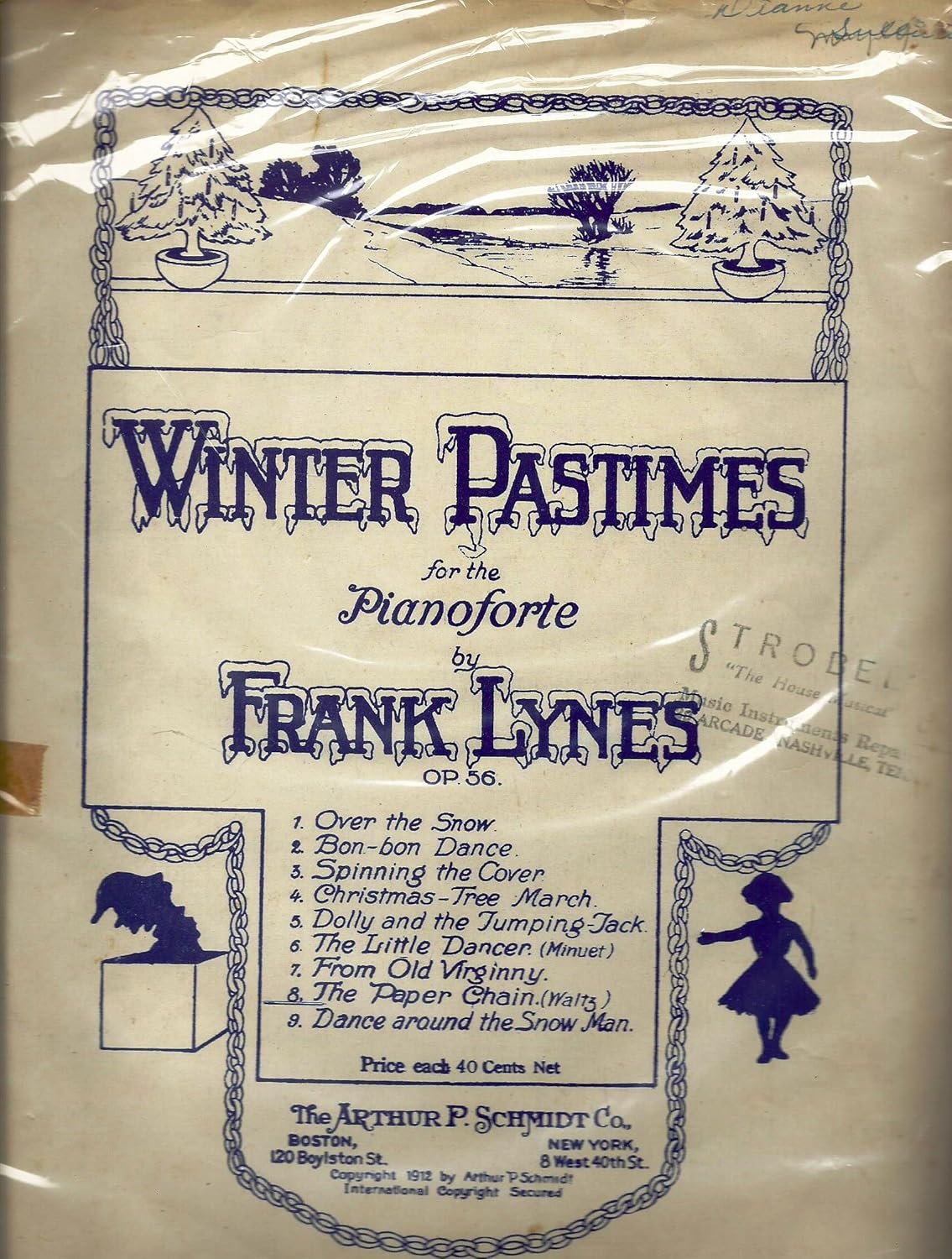 The Paper Chain (Winter Pastimes for the Pianoforte): Frank Lynes ...
