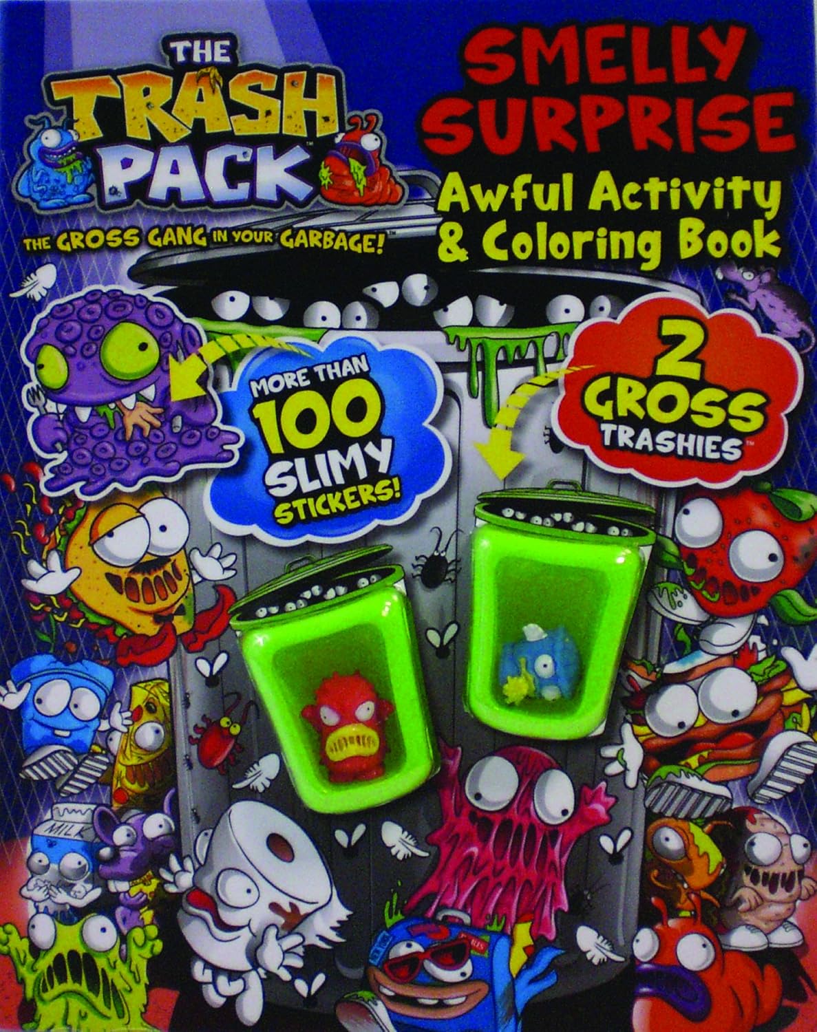 The Trash Pack Smelly Surprise Awful Activity & Coloring Book: Parragon ...