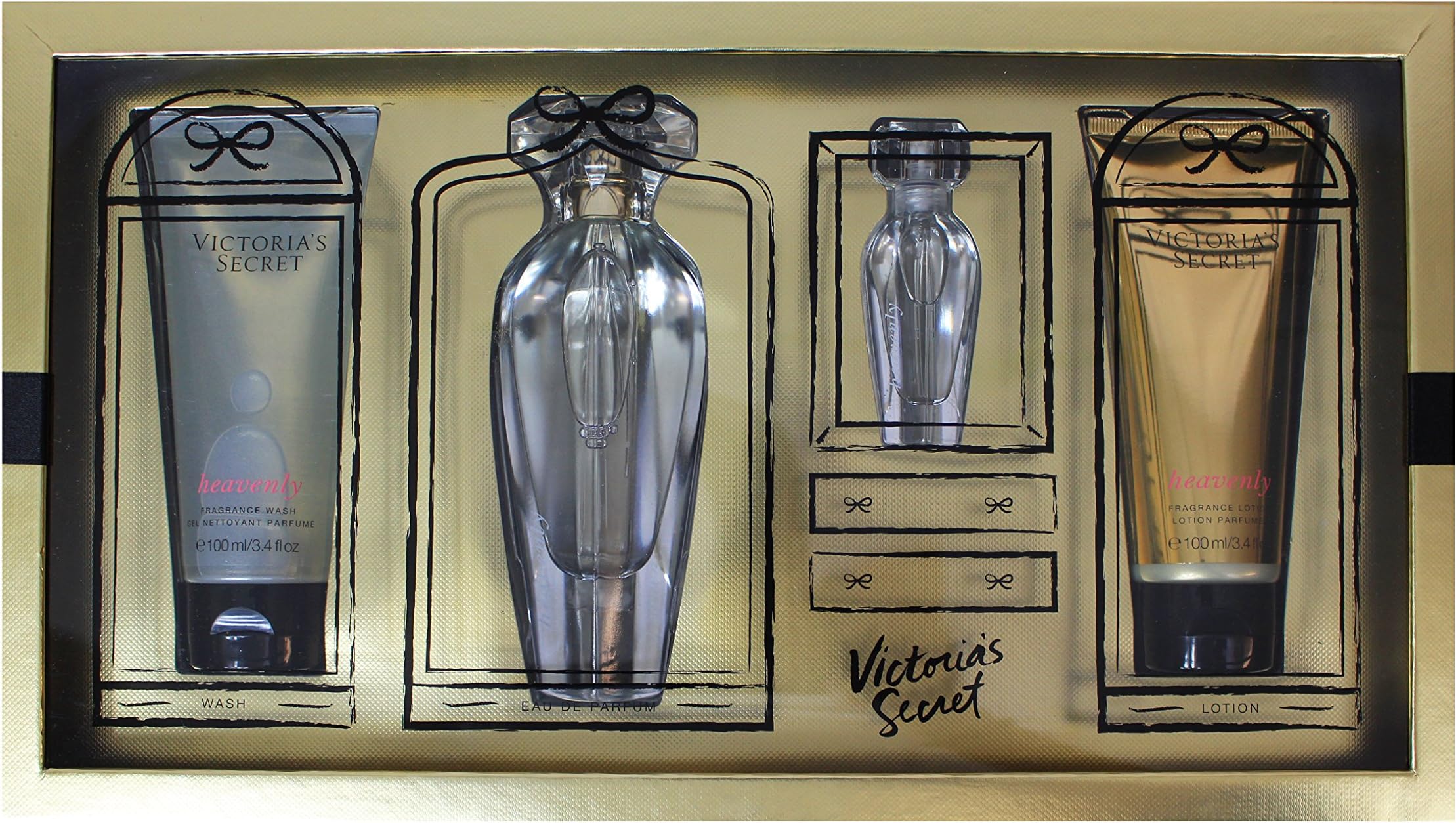 Amazon.com : Victoria's Secret Heavenly Complete Gift Set : Beauty ...
