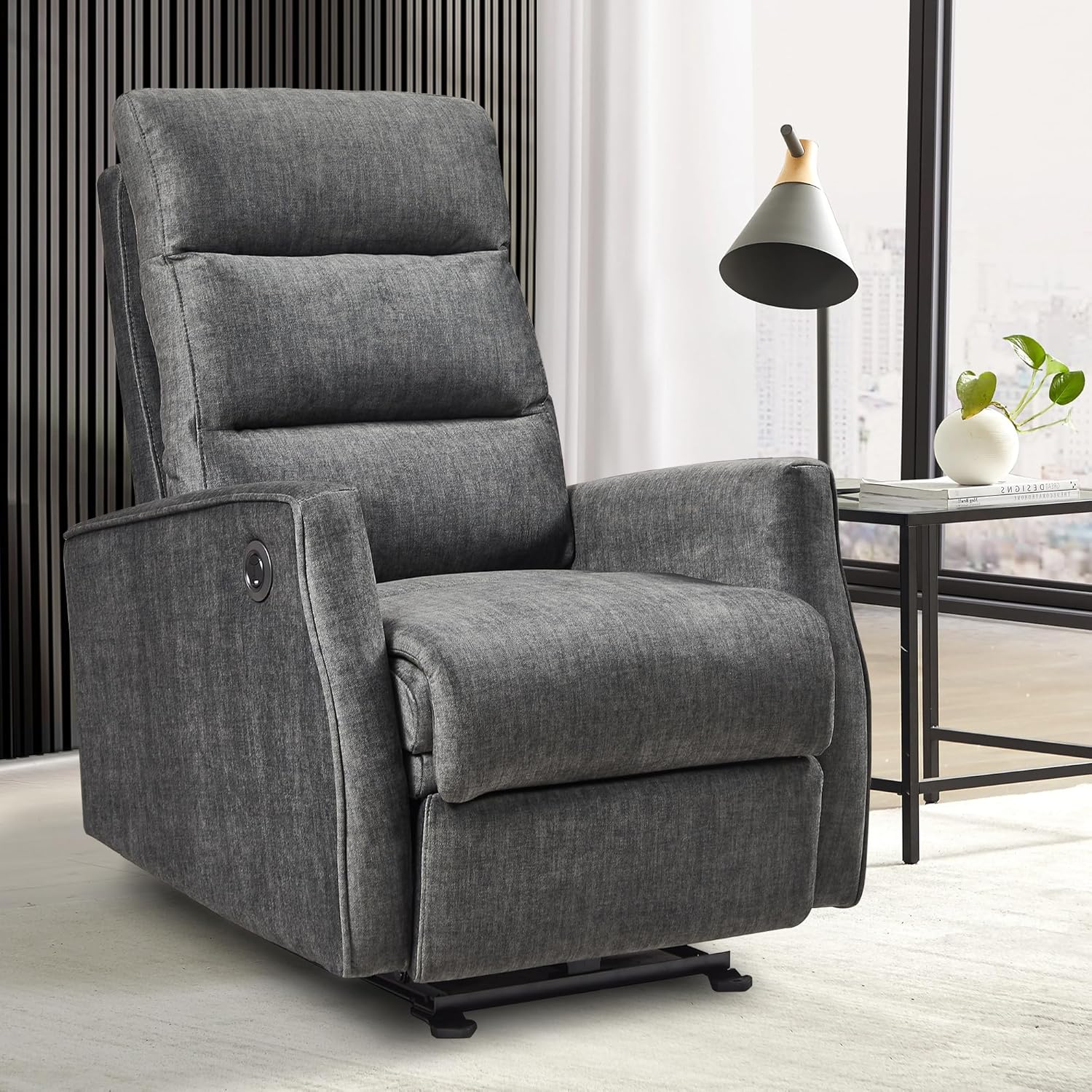 Amazon.com: Modern Electric Power Recliner Chair for Adults Elderly ...