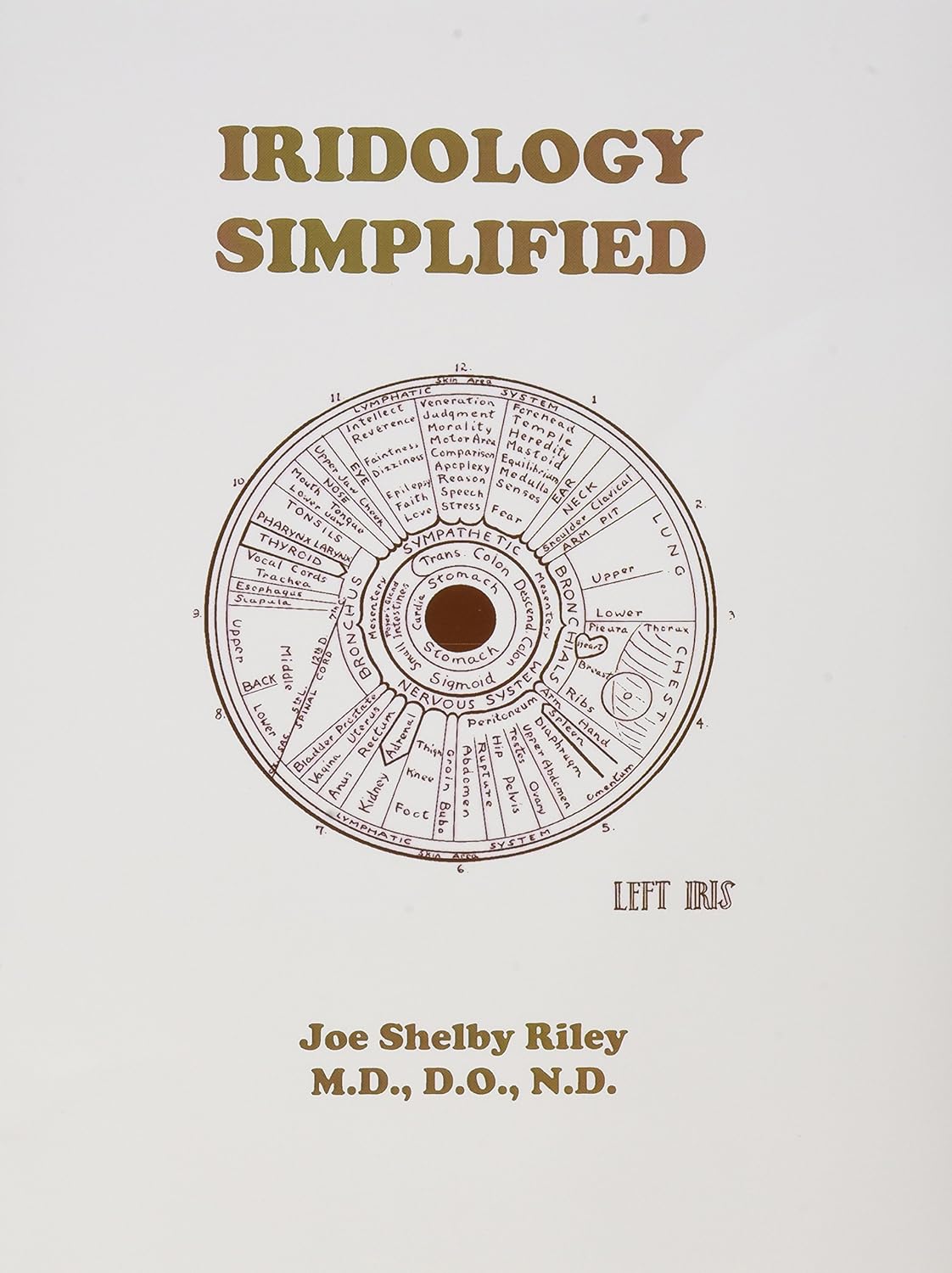 Iridology Simplified: Riley, Joe Shelby: 9780787307226: Amazon.com: Books