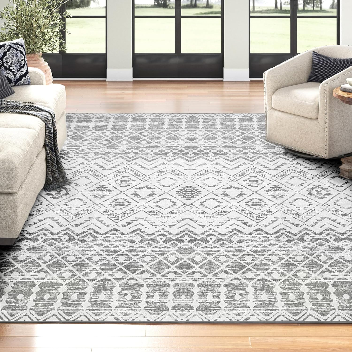 Amazon.com: BEIMO 5x7 Area Rugs for Living Room Bedroom, Machine ...