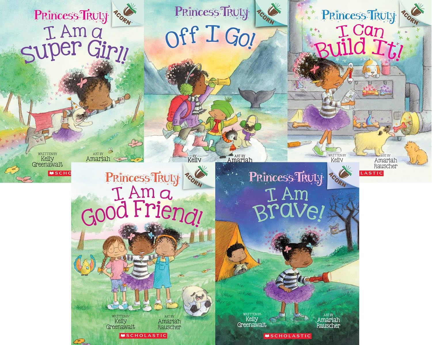 NEW SET! Princess Truly Series Set (5 Books): Kelly Greenawalt: Amazon ...