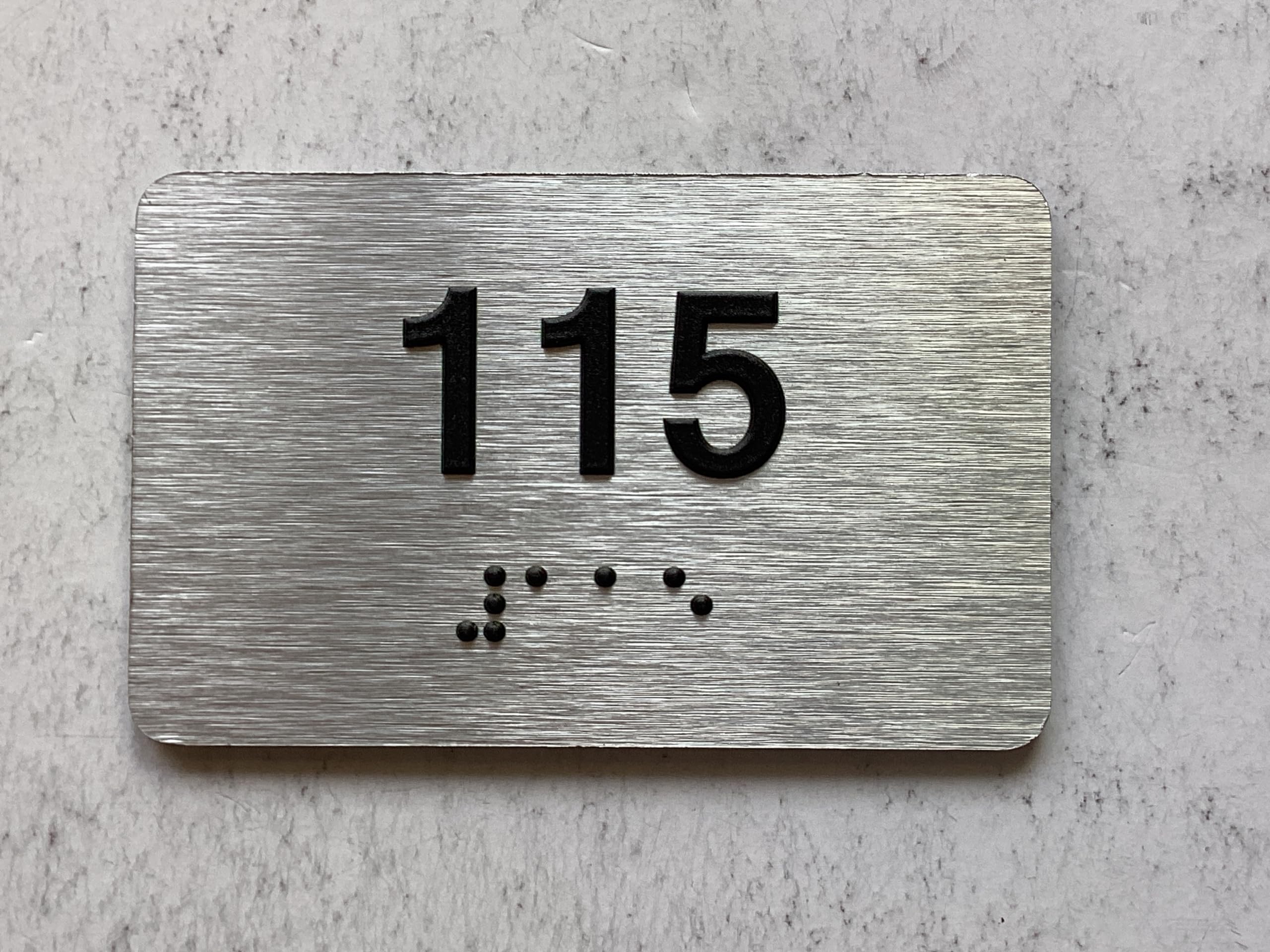 Apartment Unit Number Signs