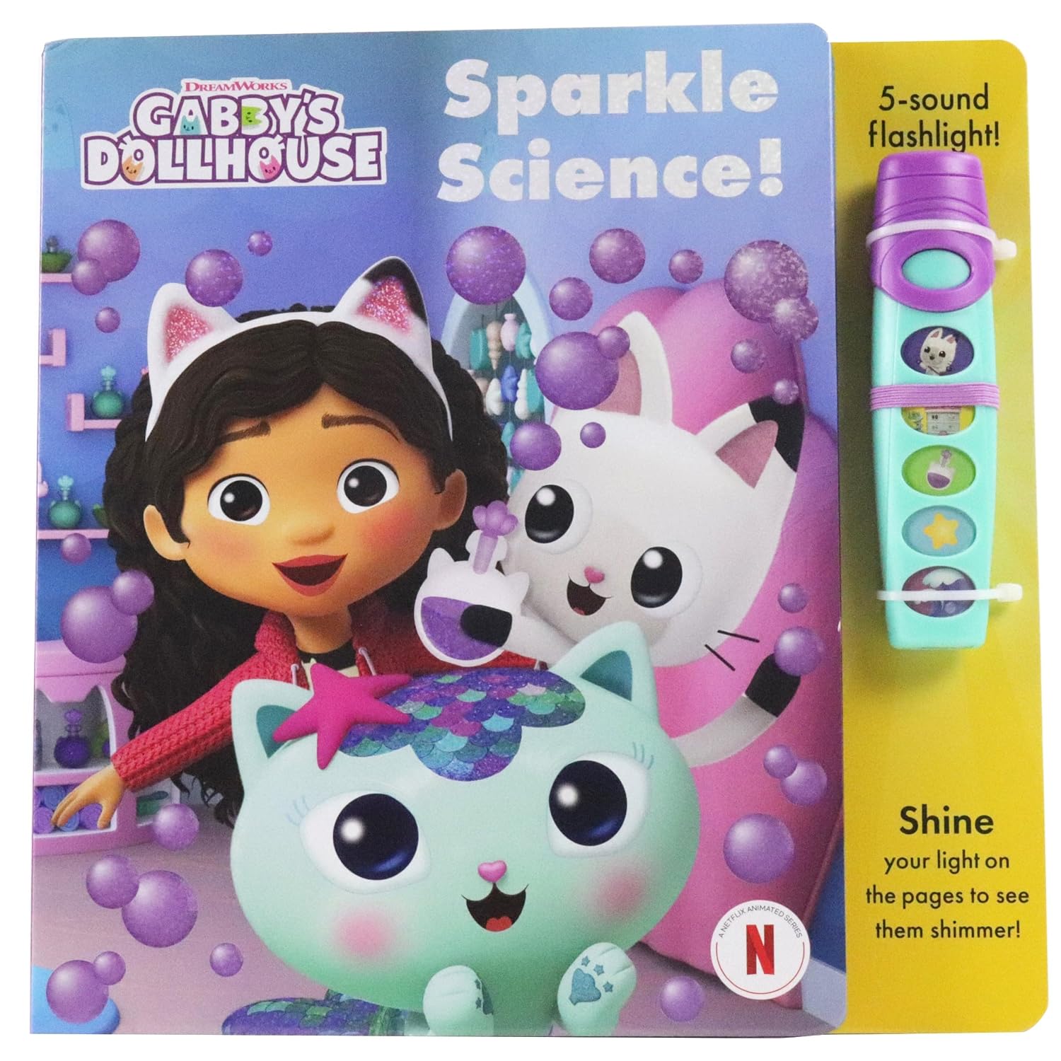 DreamWorks Gabby's Dollhouse: Sparkle Science! Sound Book : Pi Kids ...