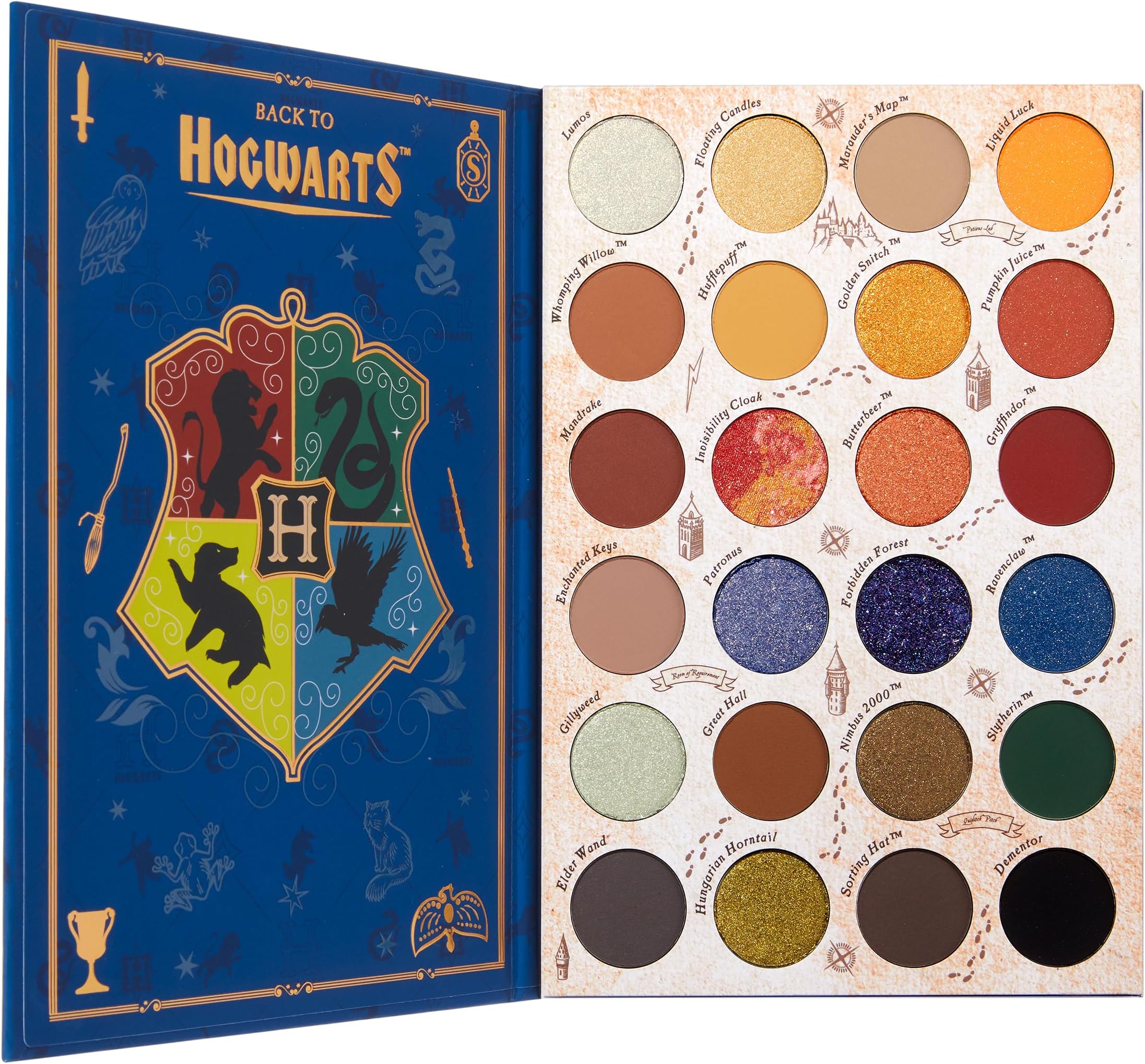 Amazon.com : ColourPop Harry Potter Back to Hogwarts Pressed Powder ...