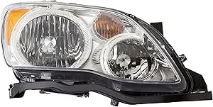 Genuine Toyota Parts 81110-07080 Passenger Side Headlight Assembly ...