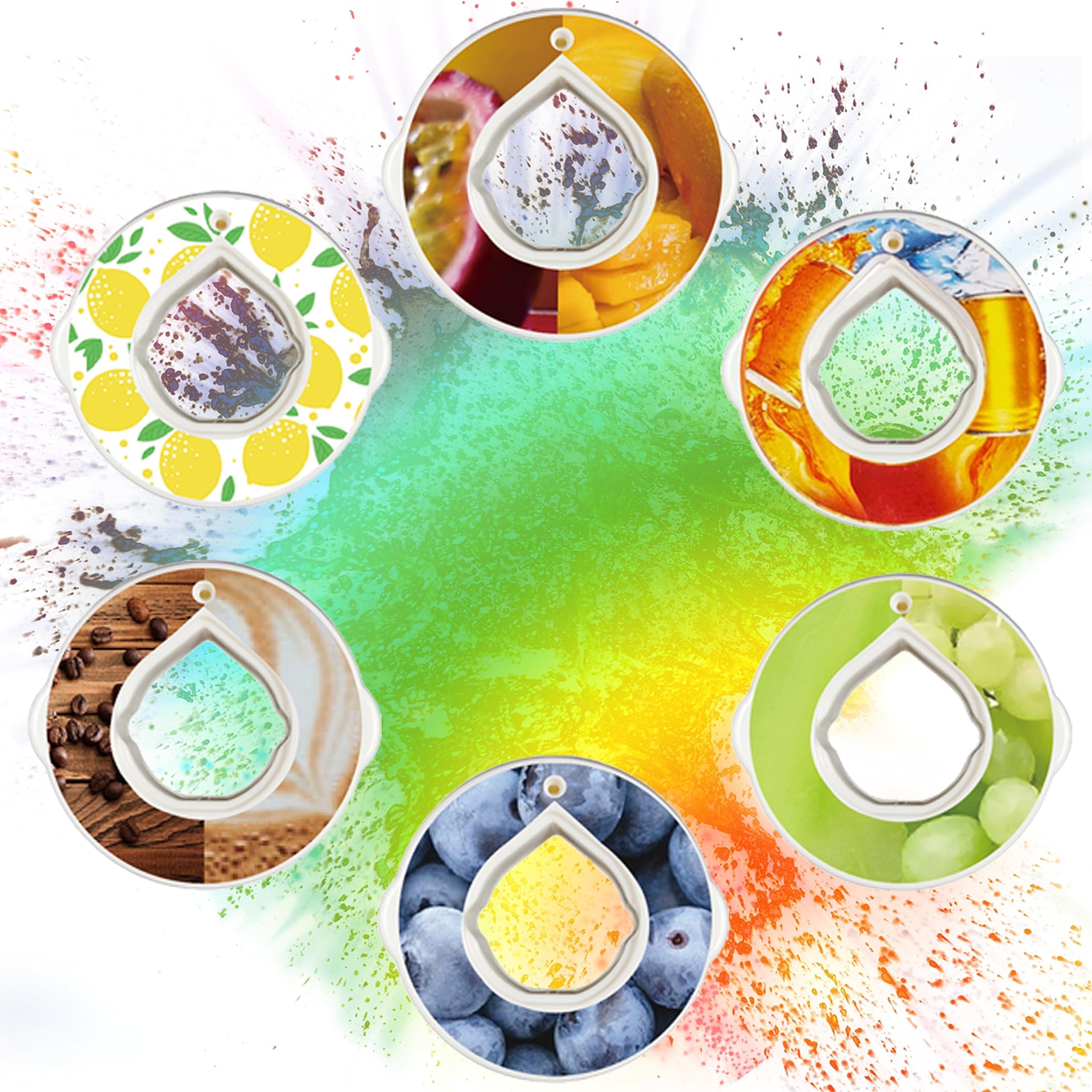 Amazon.com: Hqroidd Fruit Scent Pods for Water Bottle Flavor Pod Water ...