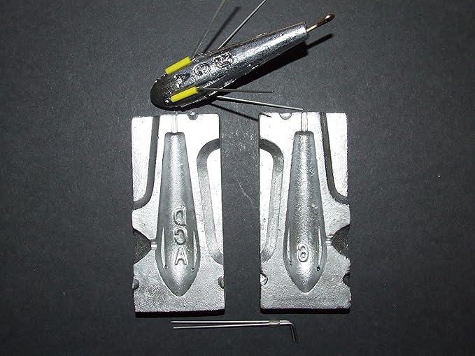 FFT DCA 6oz GRIP WEIGHT MOULD BREAKAWAY SEA COD BEACH FISHING : Amazon ...