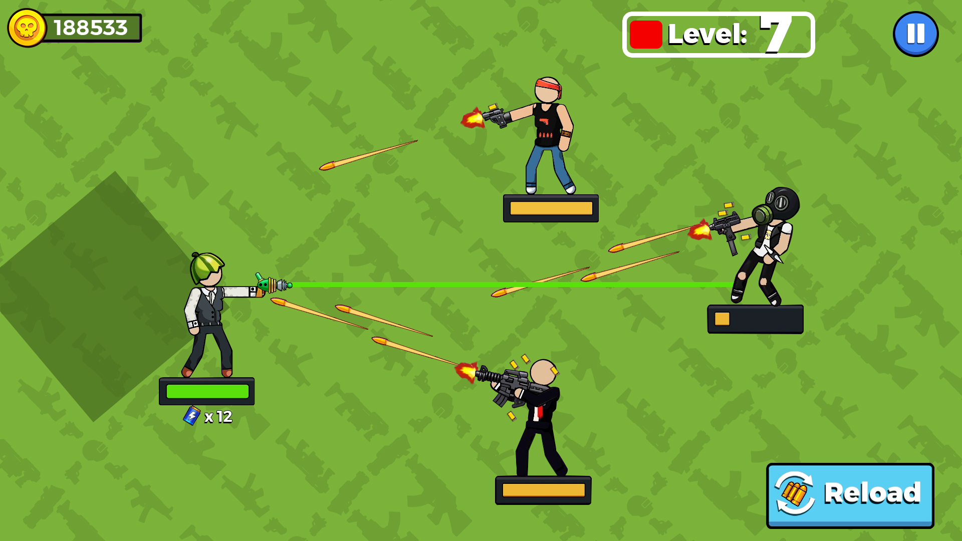 The Gunner: Stickman Gun Hero - App on Amazon Appstore