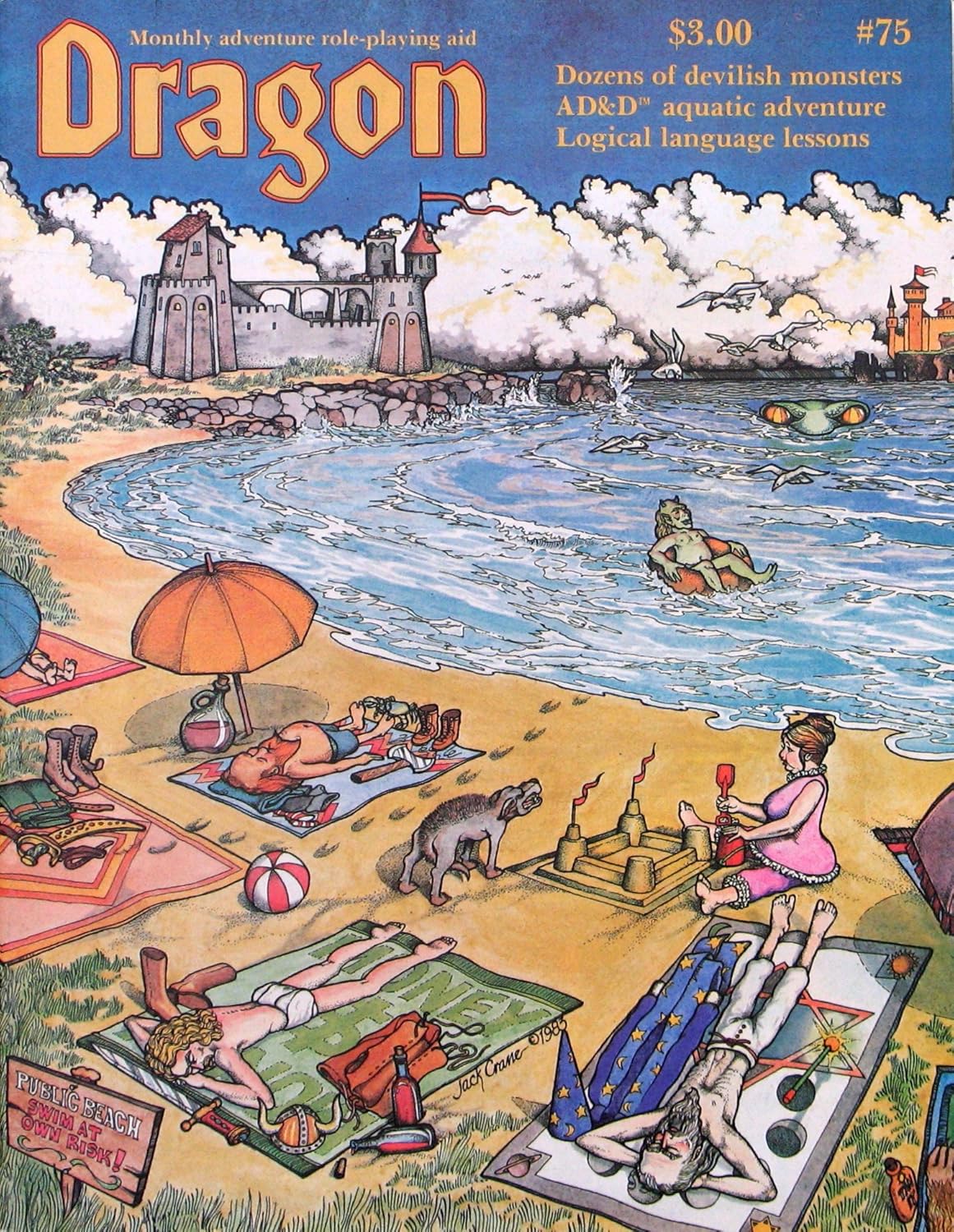 Dragon Magazine, No. 75: Jaquet, Jake: 9780394531748: Amazon.com: Books