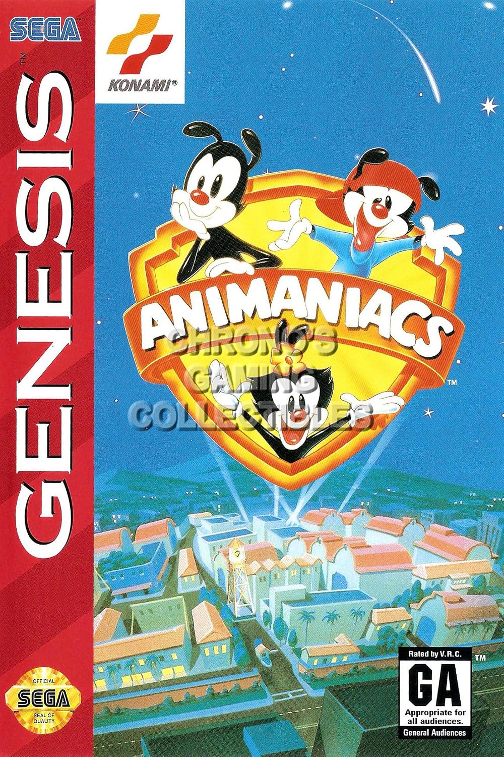 Amazon.com: Animaniacs CGC Huge Poster Glossy Finish Sega Genesis ...