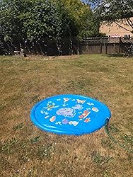 Amazon.com: Splash Pad for Kids and Dogs - 70“ Thicken Outdoor ...